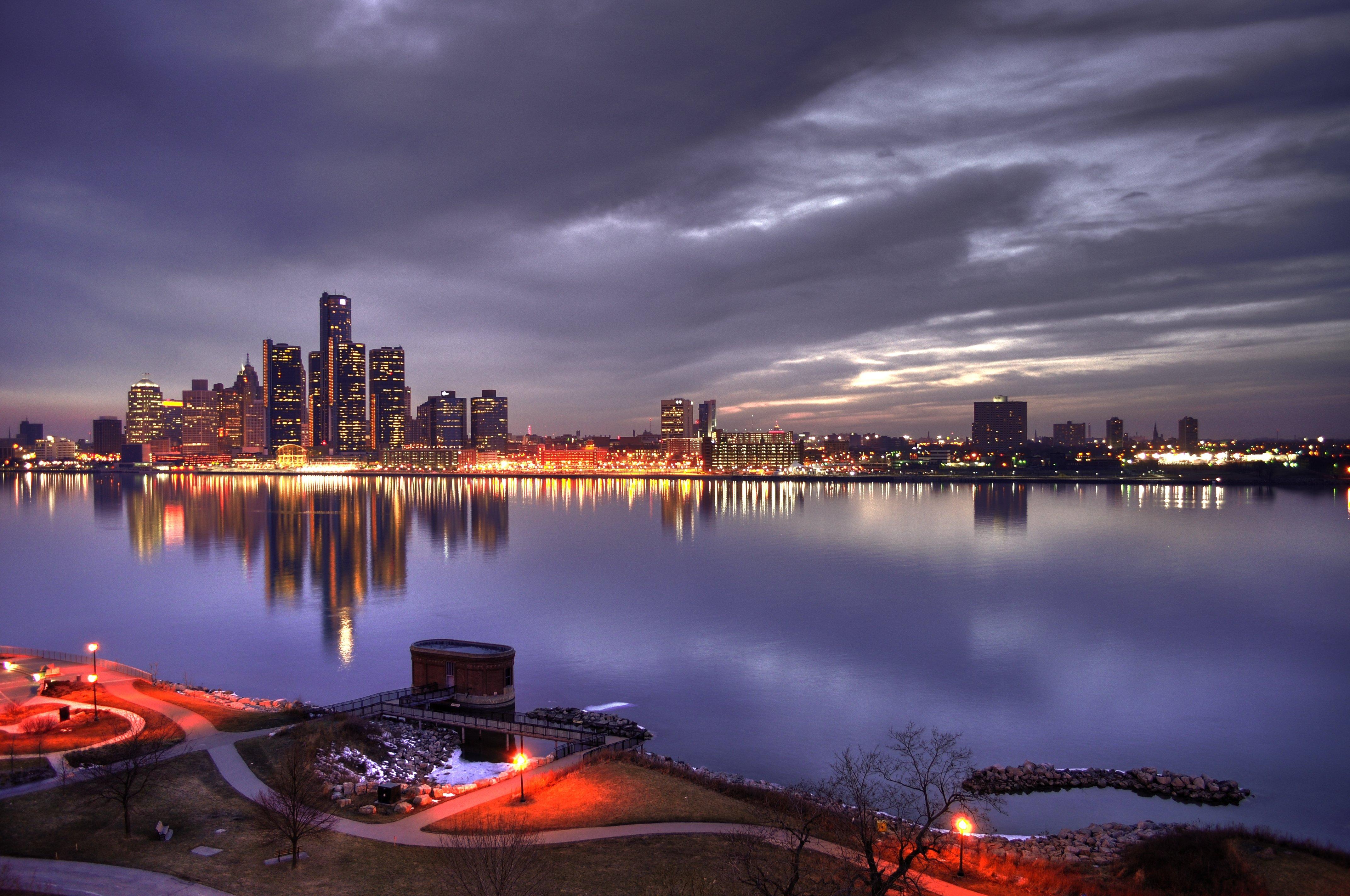 Downtown Detroit Wallpapers - Top Free Downtown Detroit Backgrounds ...