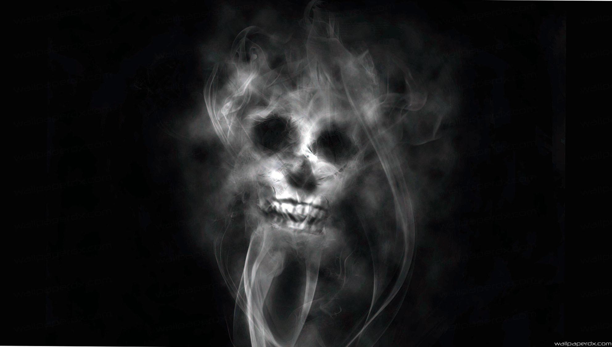 Skull Smoke Wallpapers - Top Free Skull Smoke Backgrounds - WallpaperAccess