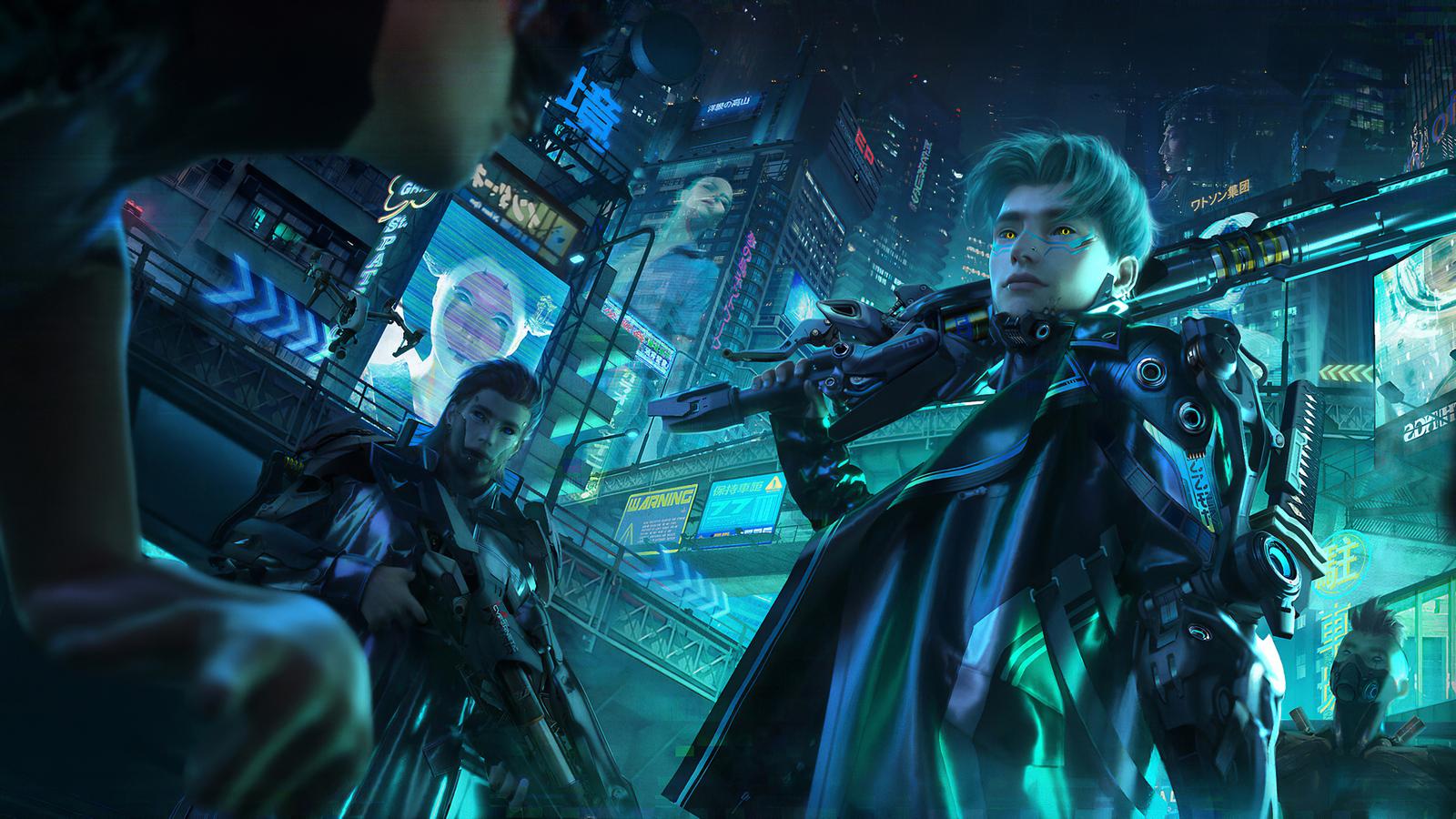 Cyberpunk Man Wallpapers - Top Free Cyberpunk Man Backgrounds ...