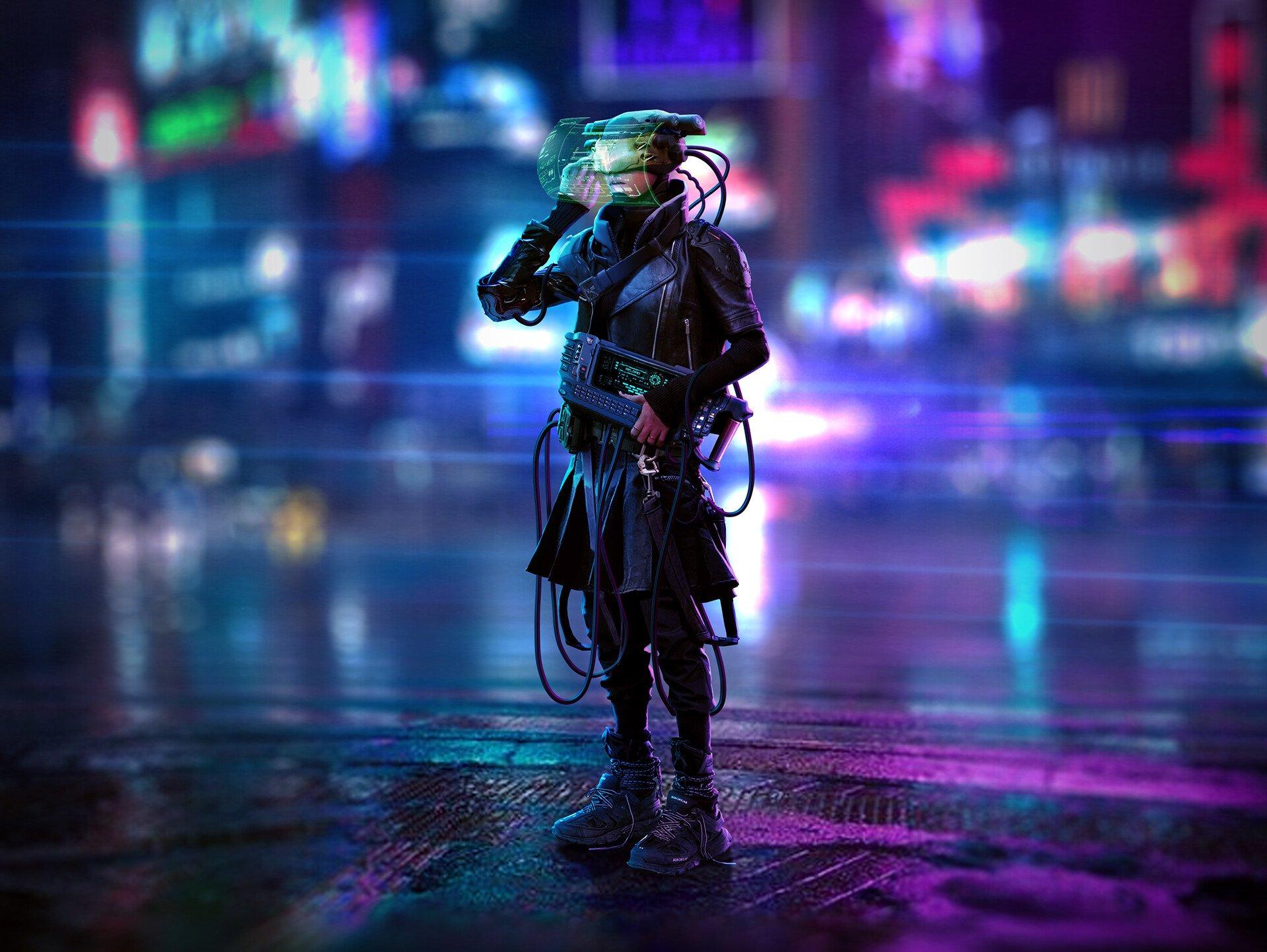 Cyberpunk Man Wallpapers - Top Free Cyberpunk Man Backgrounds ...