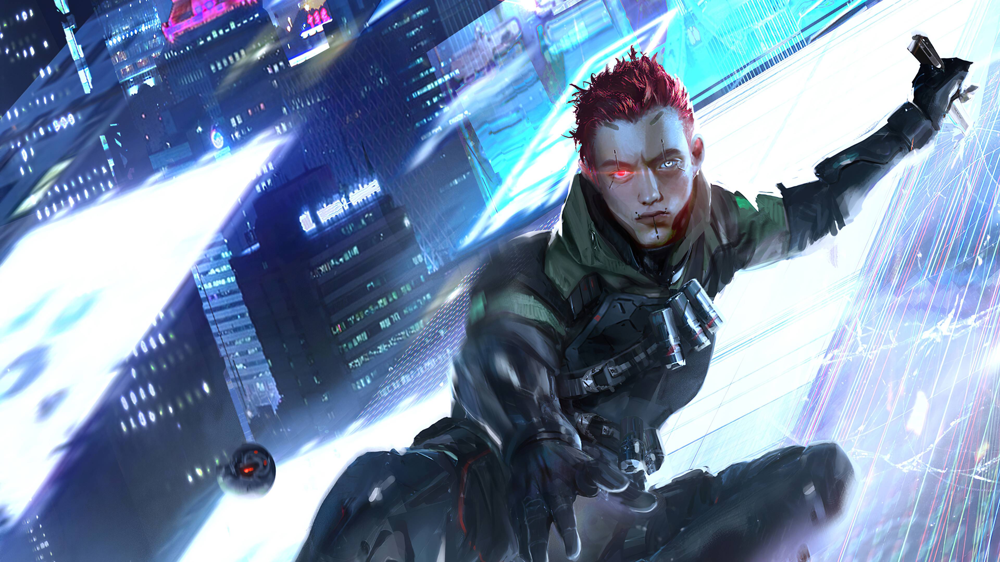 Cyberpunk Man Wallpapers - Top Free Cyberpunk Man Backgrounds ...
