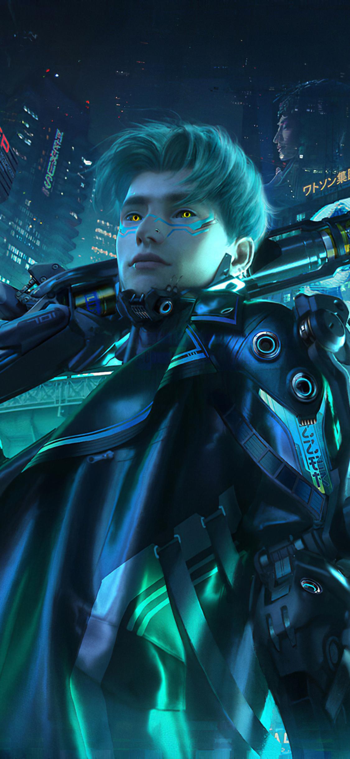 Cyberpunk Man Wallpapers - Top Free Cyberpunk Man Backgrounds ...