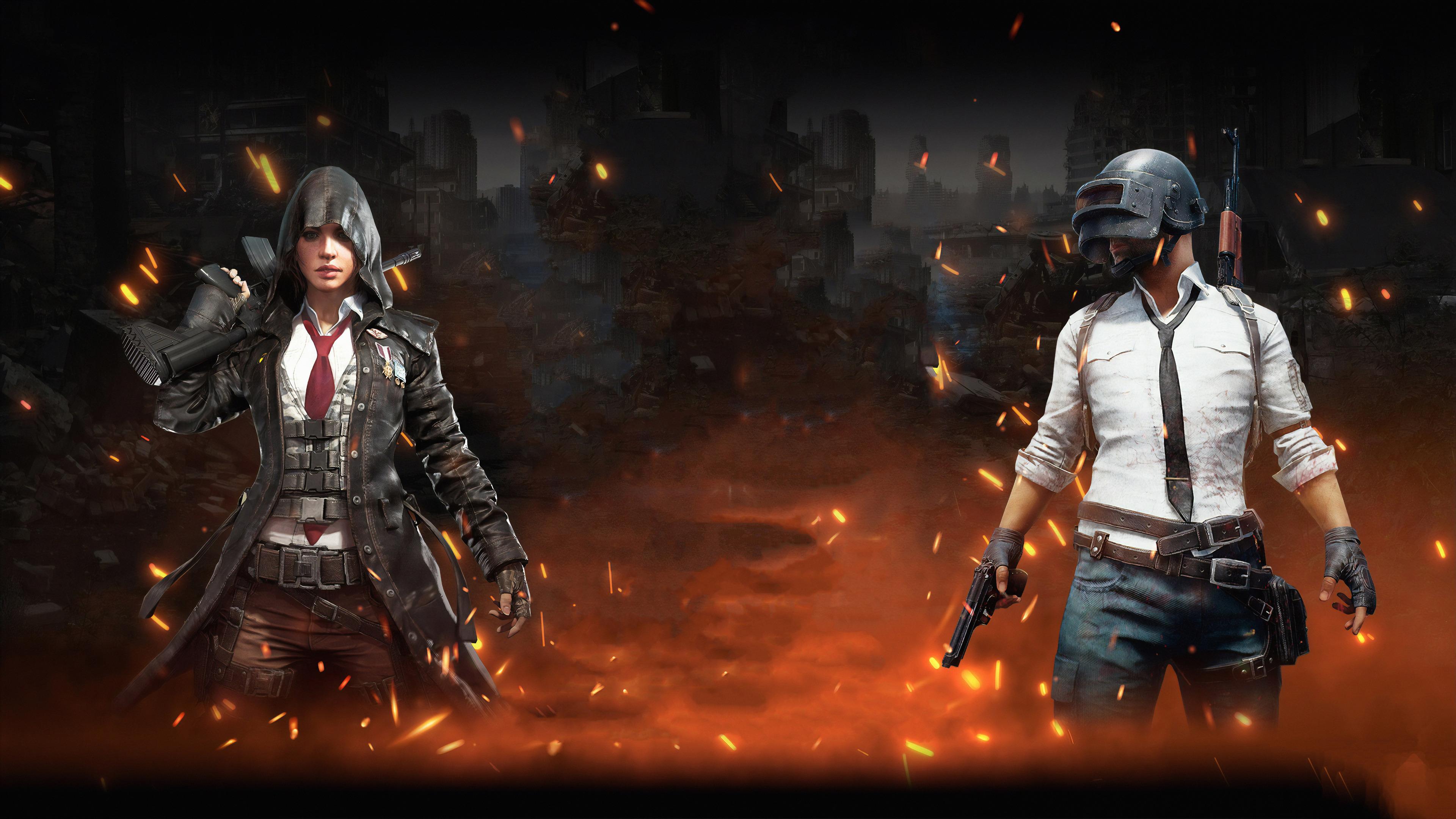 Pubg Couple Wallpapers - Top Free Pubg Couple Backgrounds - WallpaperAccess