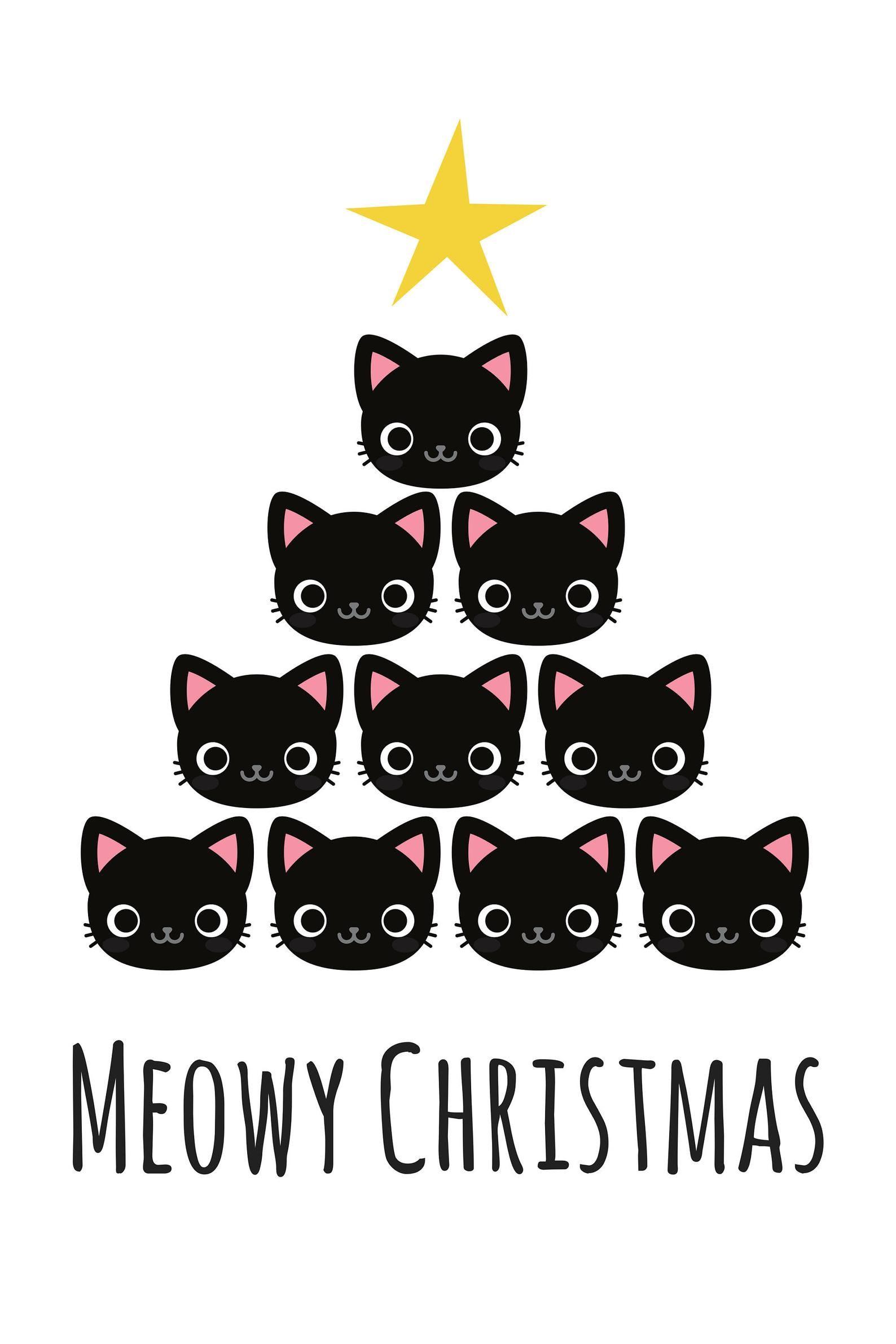 Meowy Christmas Wallpapers - Top Free Meowy Christmas Backgrounds ...