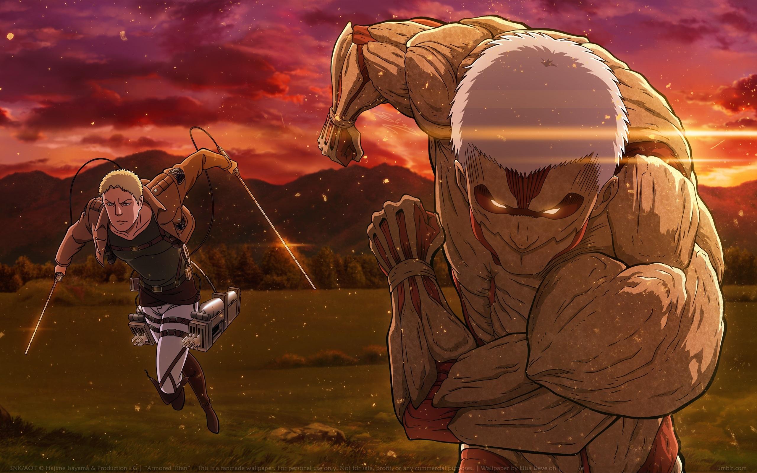 Reiner Attack On Titan Wallpapers - Top Free Reiner Attack On Titan ...