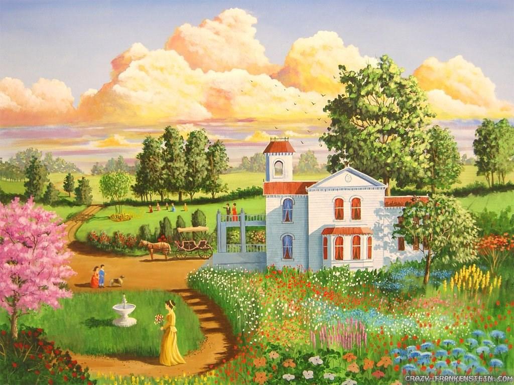 Spring Scene Wallpapers - Top Free Spring Scene Backgrounds ...