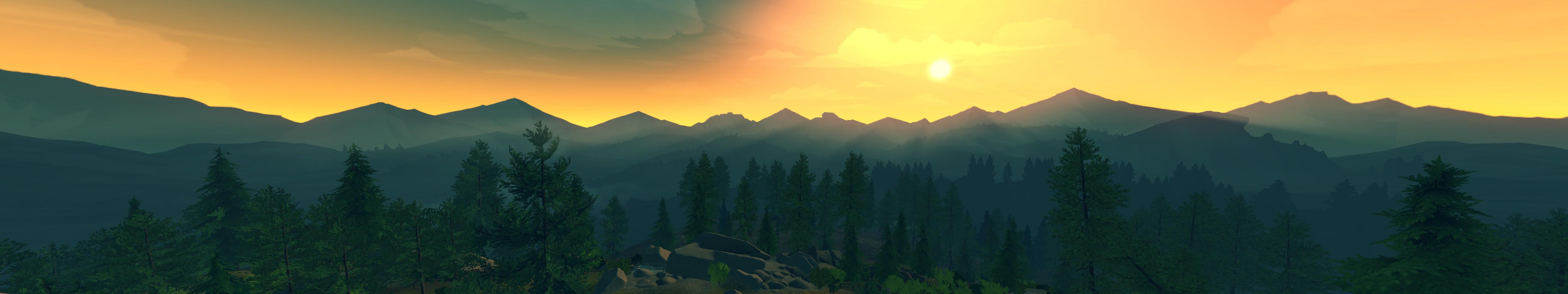 Firewatch Dual Monitor Wallpapers - Top Free Firewatch Dual Monitor ...
