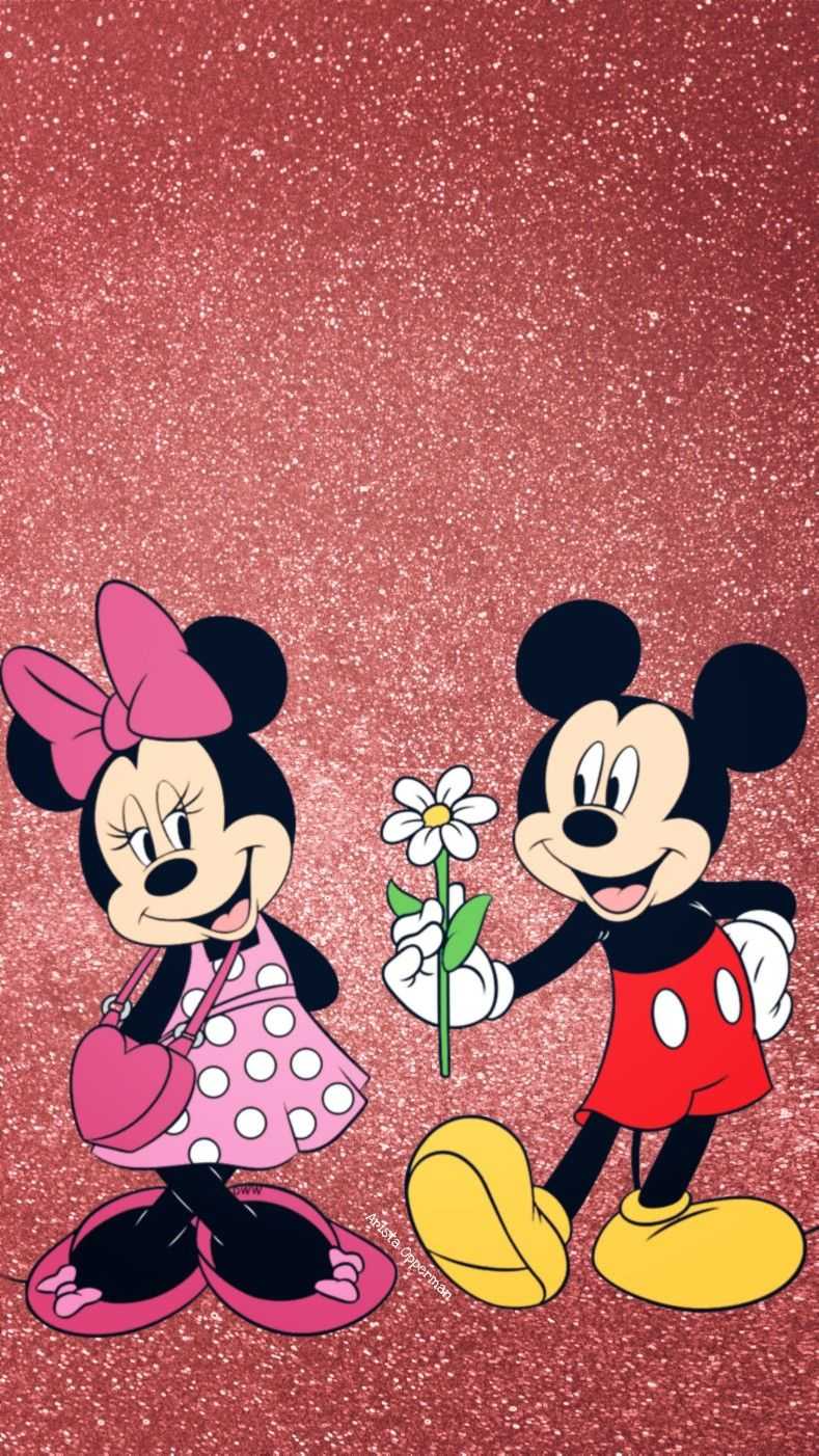 Red Mickey Mouse Wallpapers - Top Free Red Mickey Mouse Backgrounds ...