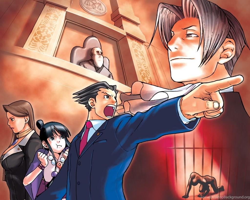 Ace Attorney Wallpapers - Top Free Ace Attorney Backgrounds - WallpaperAccess