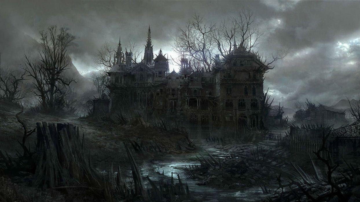 Dark House Wallpapers - Top Free Dark House Backgrounds - WallpaperAccess