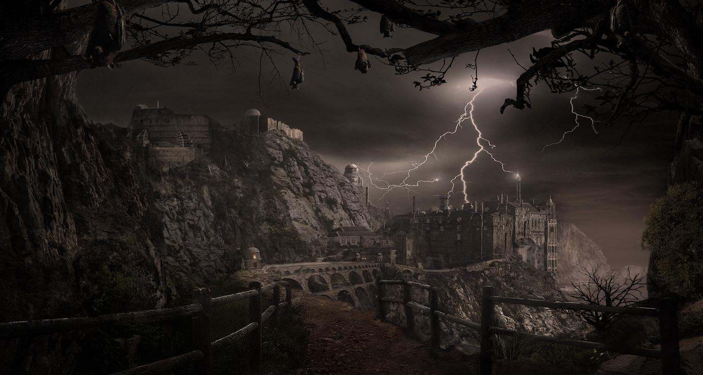 Creepy Castle Wallpapers - Top Free Creepy Castle Backgrounds ...
