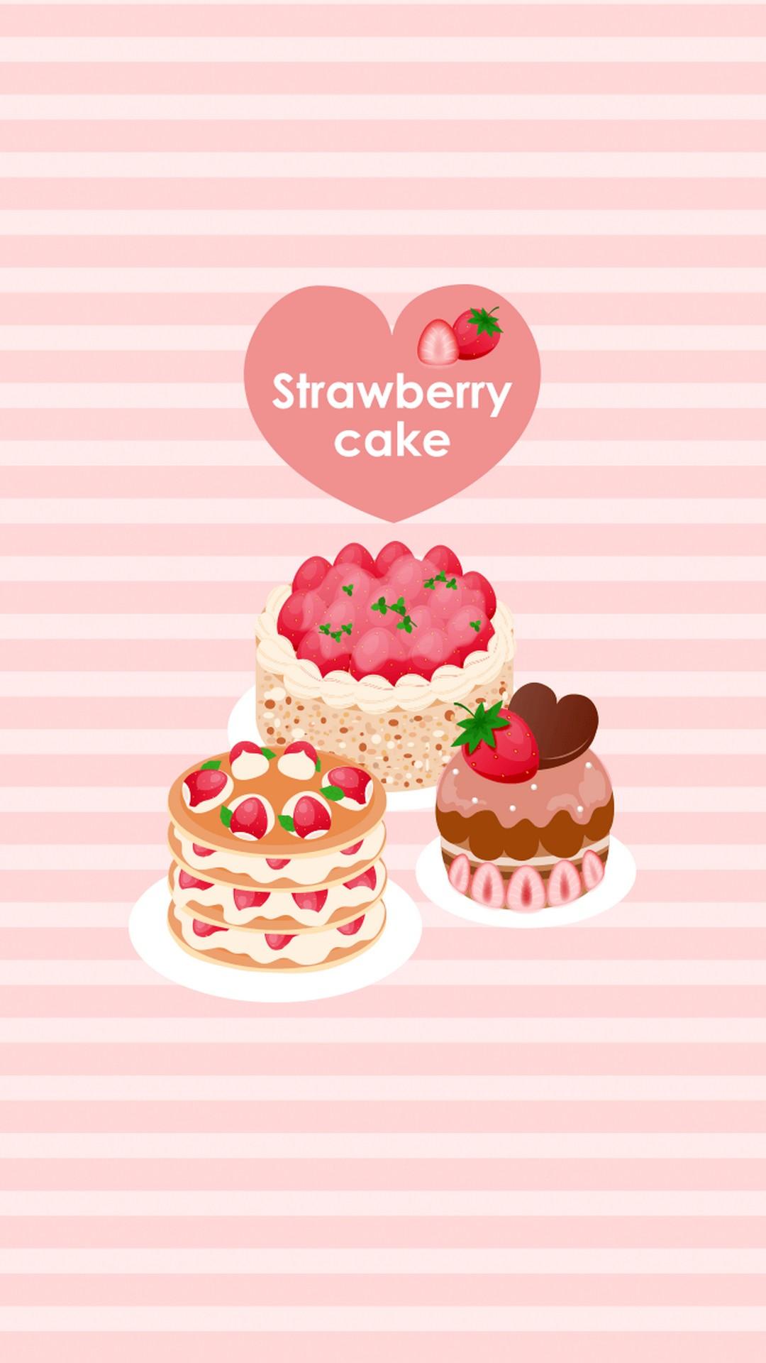 Cute Strawberry iPhone Wallpapers - Top Free Cute Strawberry iPhone ...