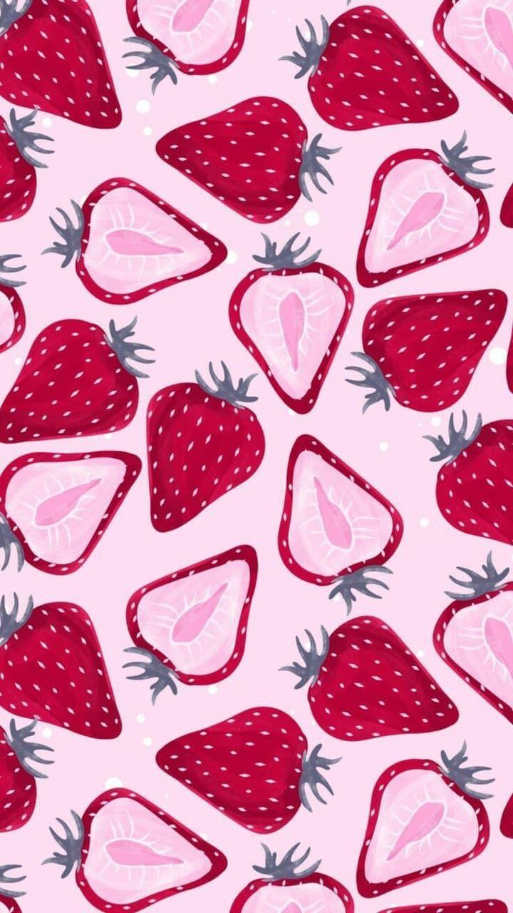 Cute Strawberry iPhone Wallpapers - Top Free Cute Strawberry iPhone ...