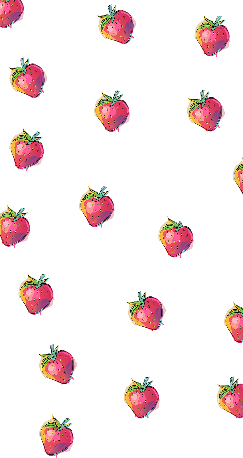 Cute Strawberry iPhone Wallpapers - Top Free Cute Strawberry iPhone ...