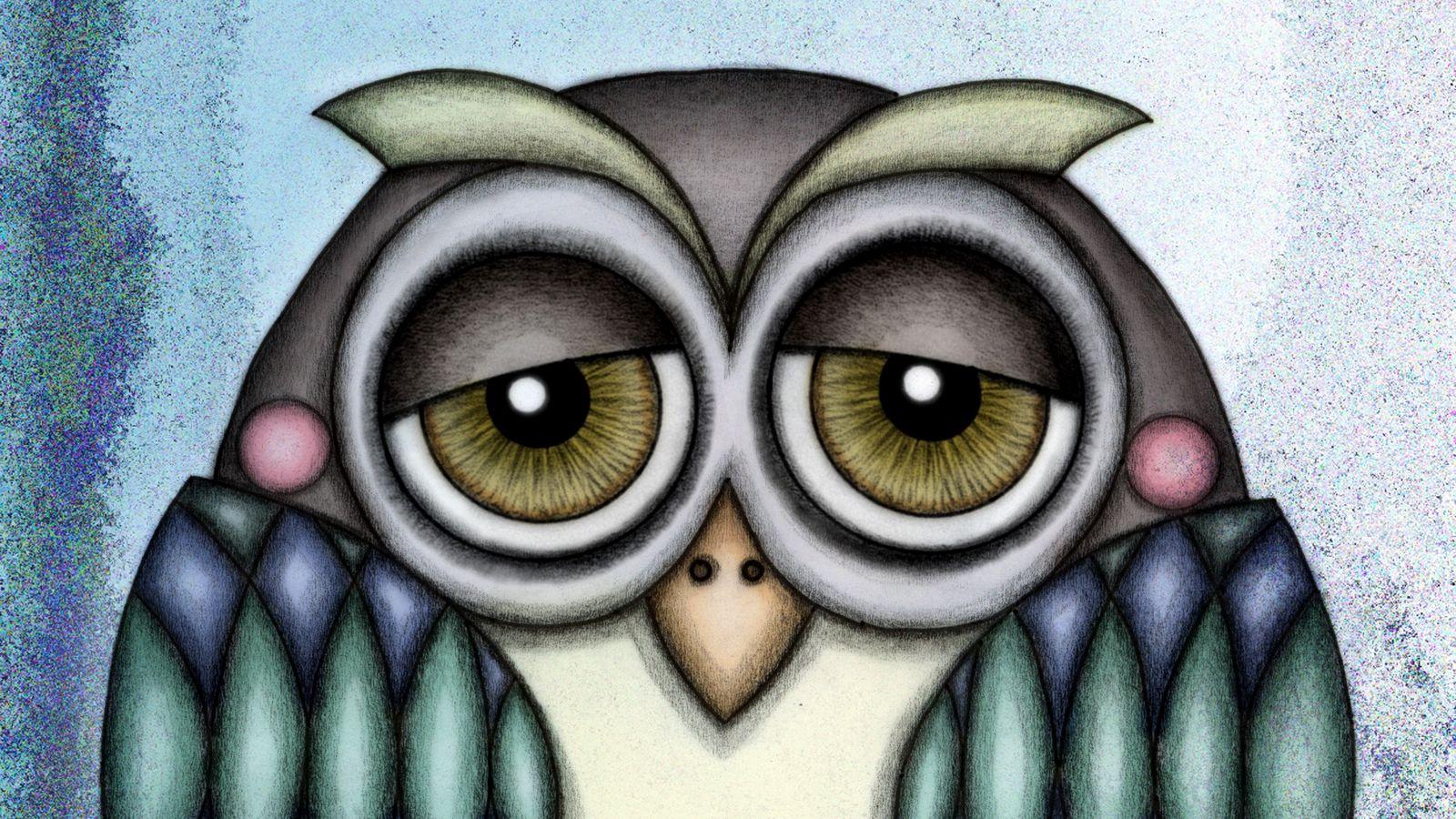 Owl Art Wallpapers - Top Free Owl Art Backgrounds - WallpaperAccess