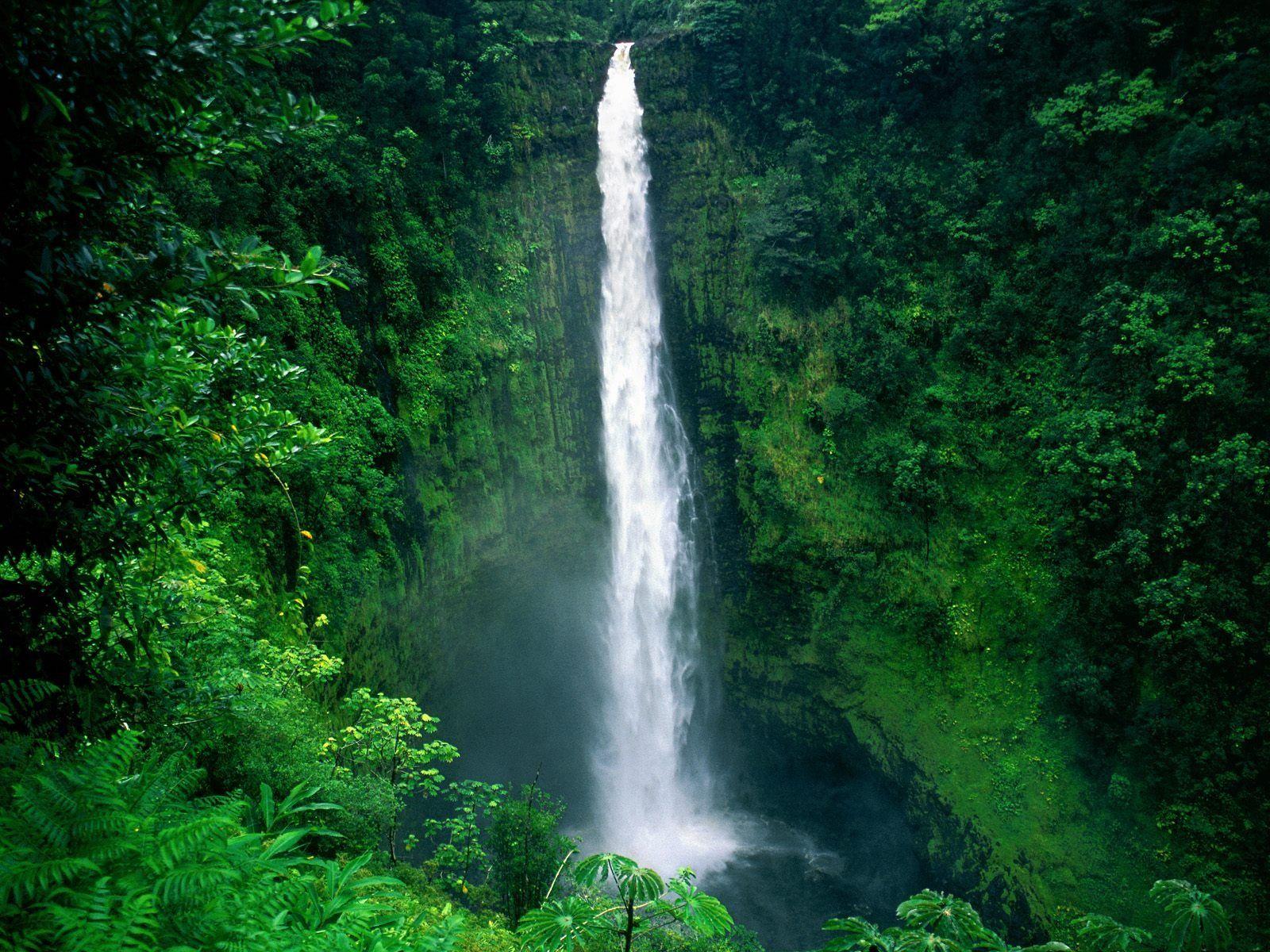 Island Waterfall Wallpapers - Top Free Island Waterfall Backgrounds ...