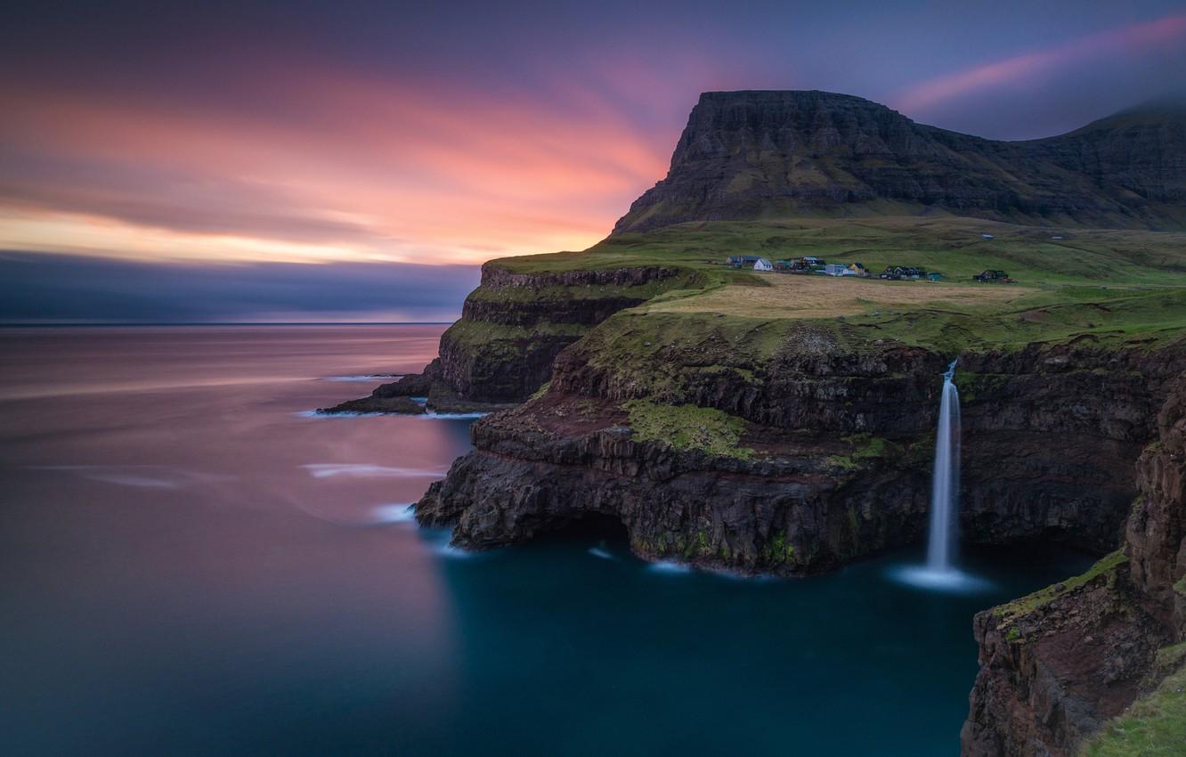 Island Waterfall Wallpapers - Top Free Island Waterfall Backgrounds ...