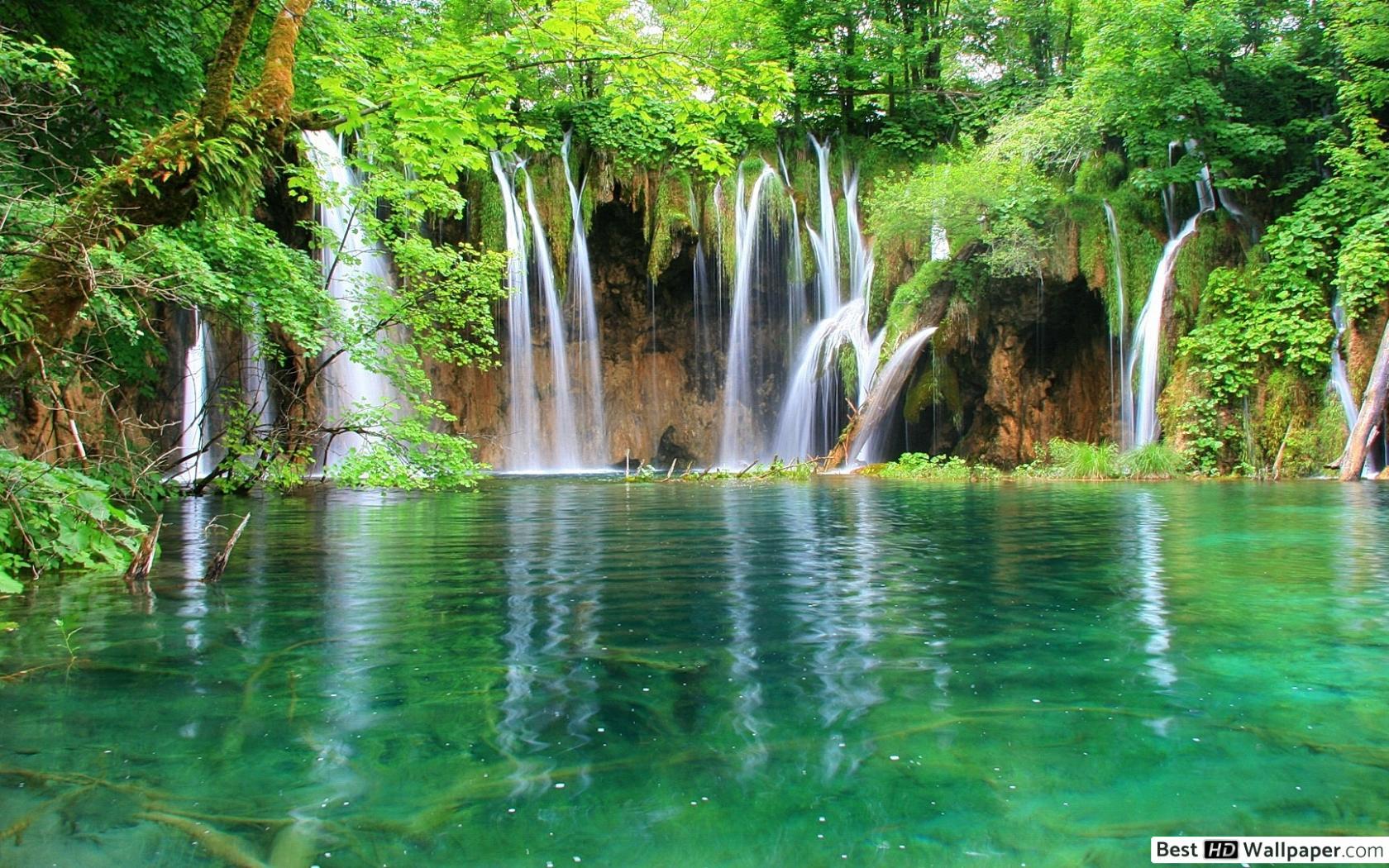 Island Waterfall Wallpapers - Top Free Island Waterfall Backgrounds ...