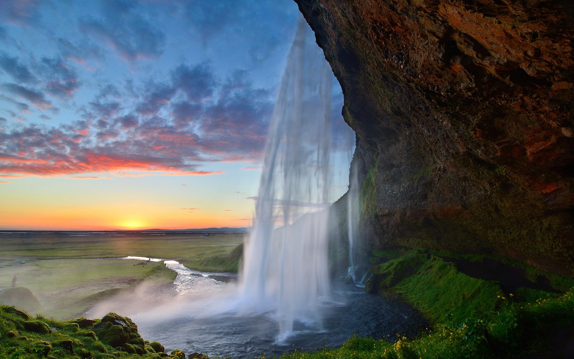 Island Waterfall Wallpapers - Top Free Island Waterfall Backgrounds ...