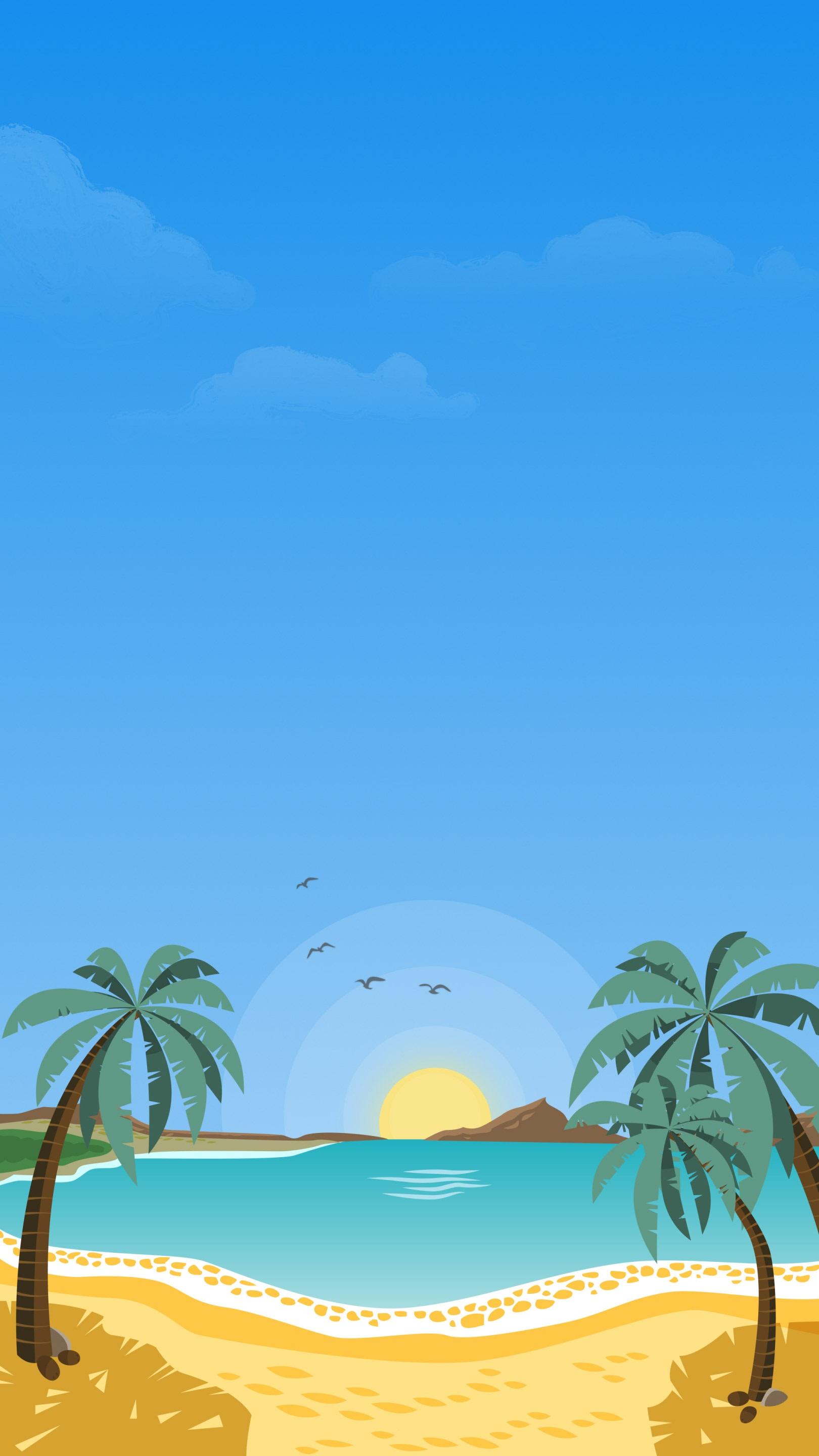 Minimalist Island Wallpapers - Top Free Minimalist Island Backgrounds ...