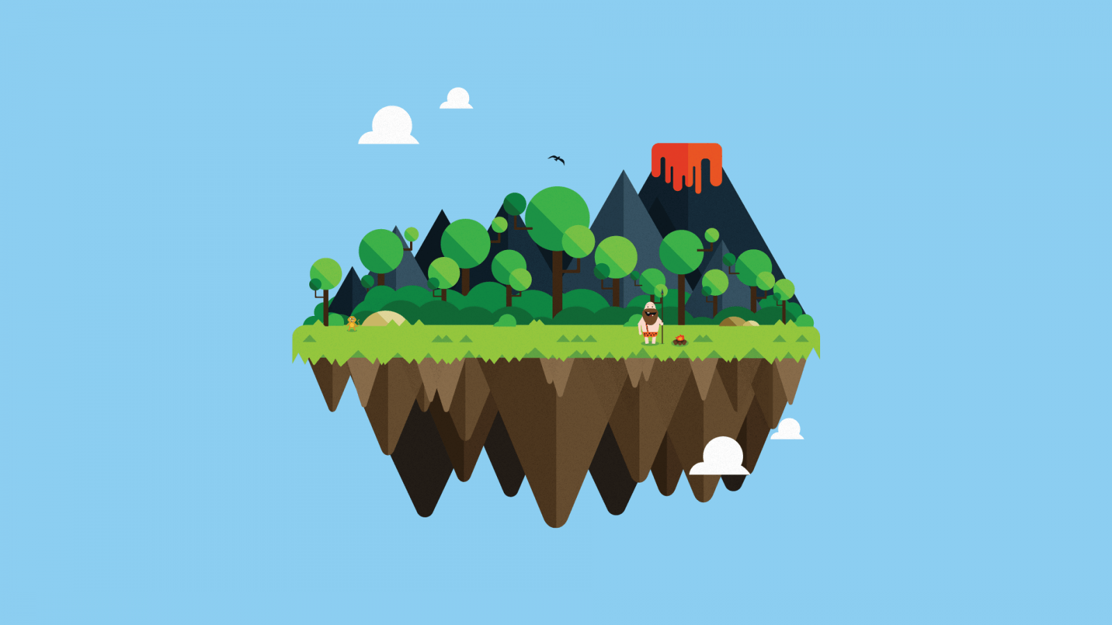 Minimalist Island Wallpapers - Top Free Minimalist Island Backgrounds ...