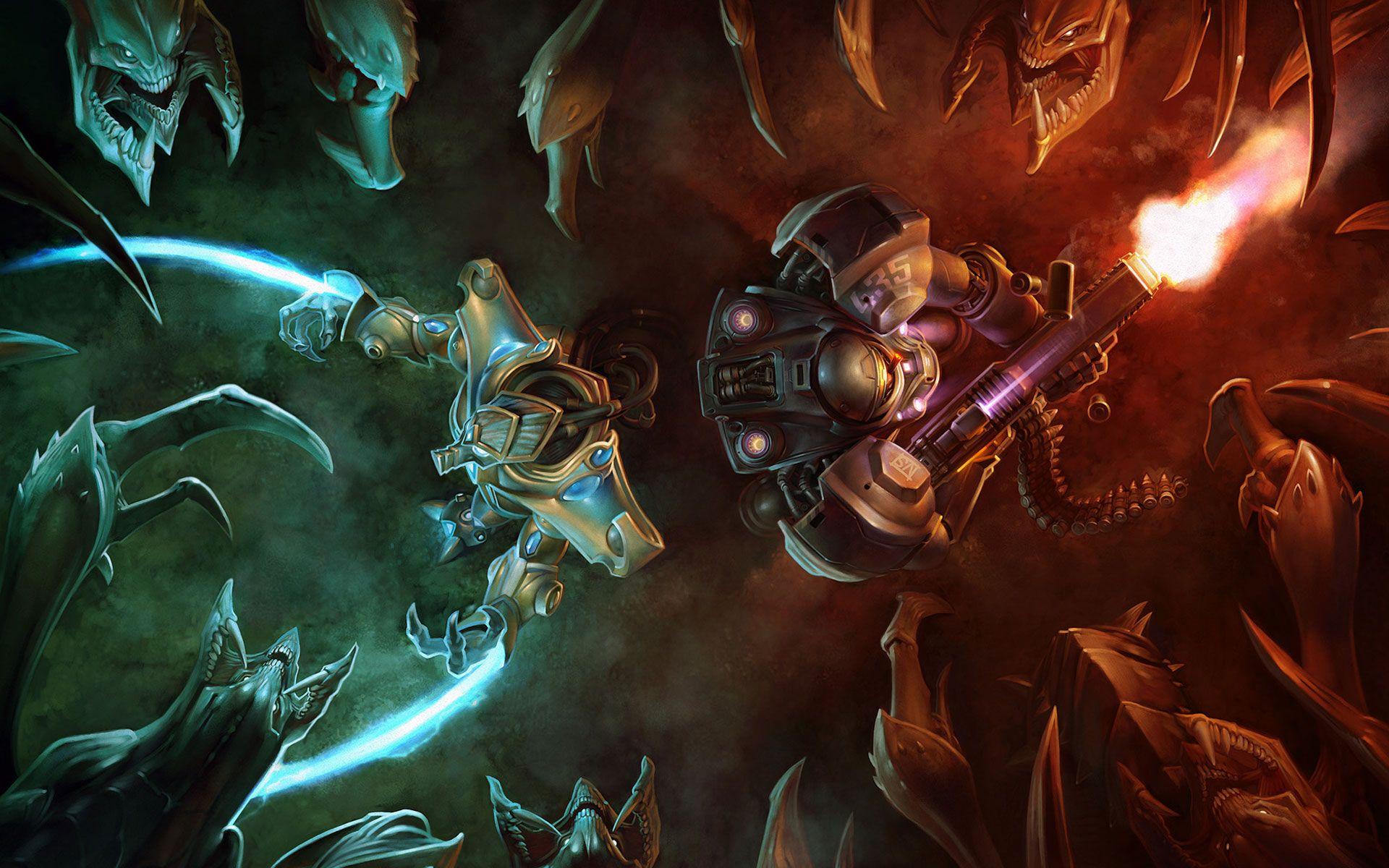 Starcraft 2 Wallpapers - Top Free Starcraft 2 Backgrounds - WallpaperAccess