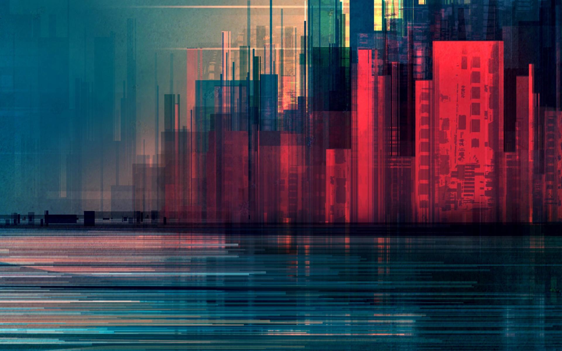 Glitch City Wallpapers - Top Free Glitch City Backgrounds - WallpaperAccess
