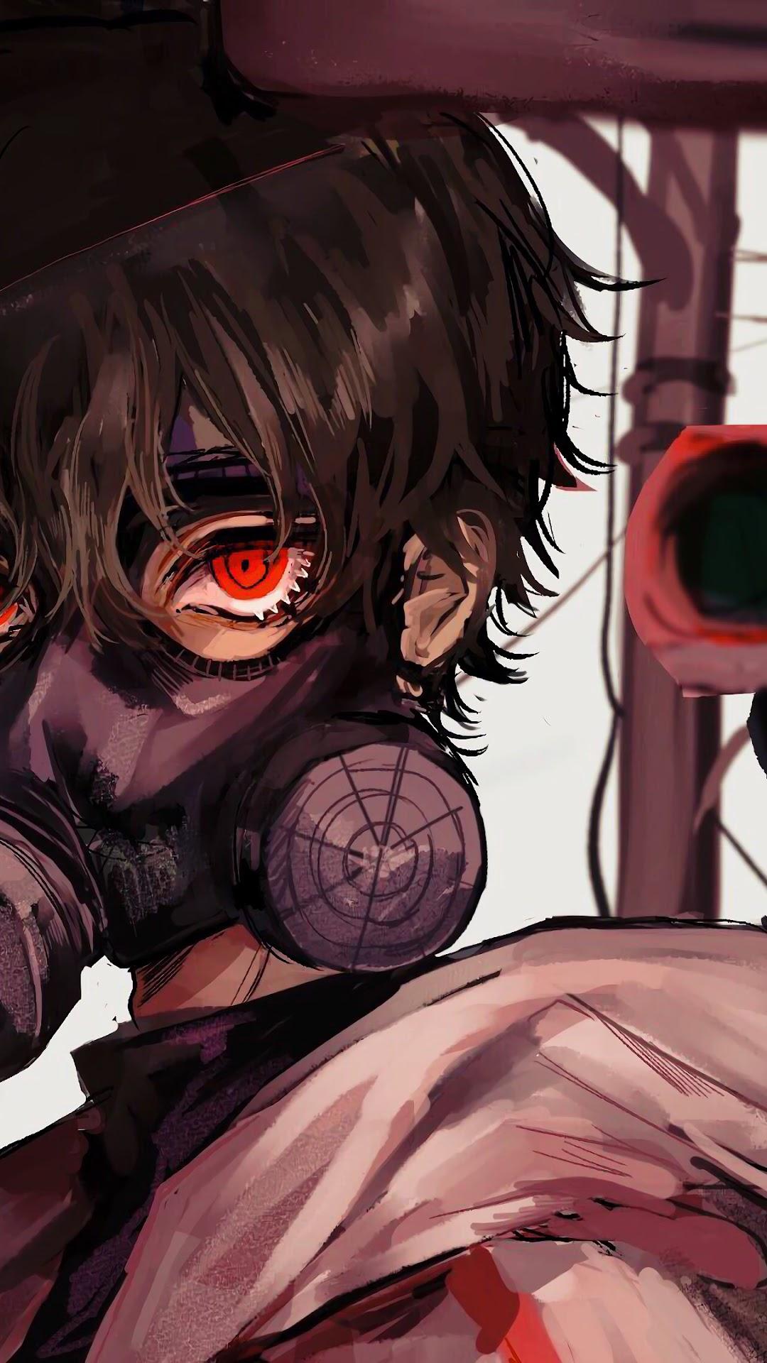 Anime Boy with Gas Mask Wallpapers - Top Free Anime Boy with Gas Mask ...