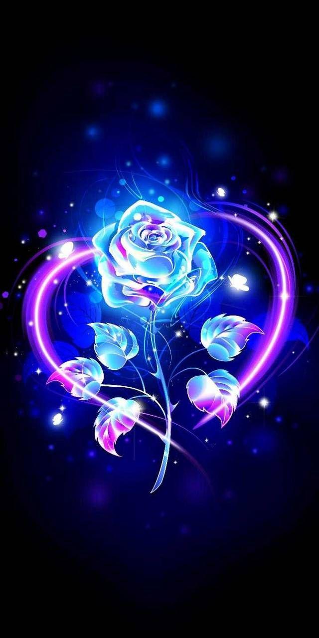 Glow Rose Wallpapers - Top Free Glow Rose Backgrounds - WallpaperAccess