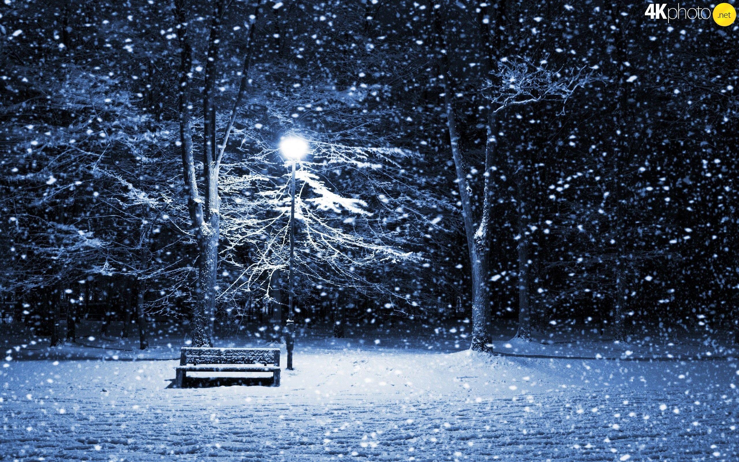 Snowy Winter Night Wallpapers - Top Free Snowy Winter Night Backgrounds ...