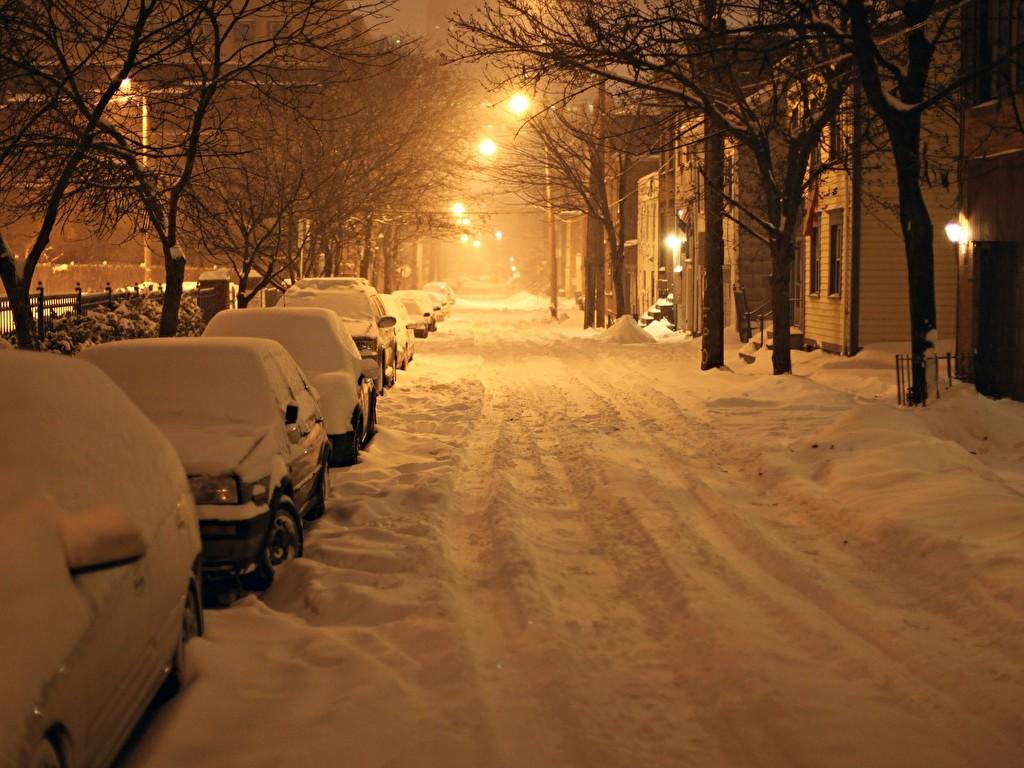 Snowy Winter Night Wallpapers - Top Free Snowy Winter Night Backgrounds ...