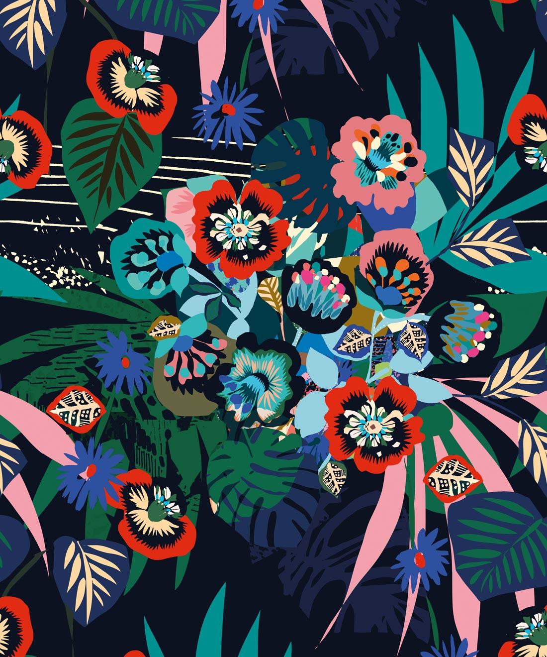 Red Hawaiian Print Wallpapers - Top Free Red Hawaiian Print Backgrounds ...