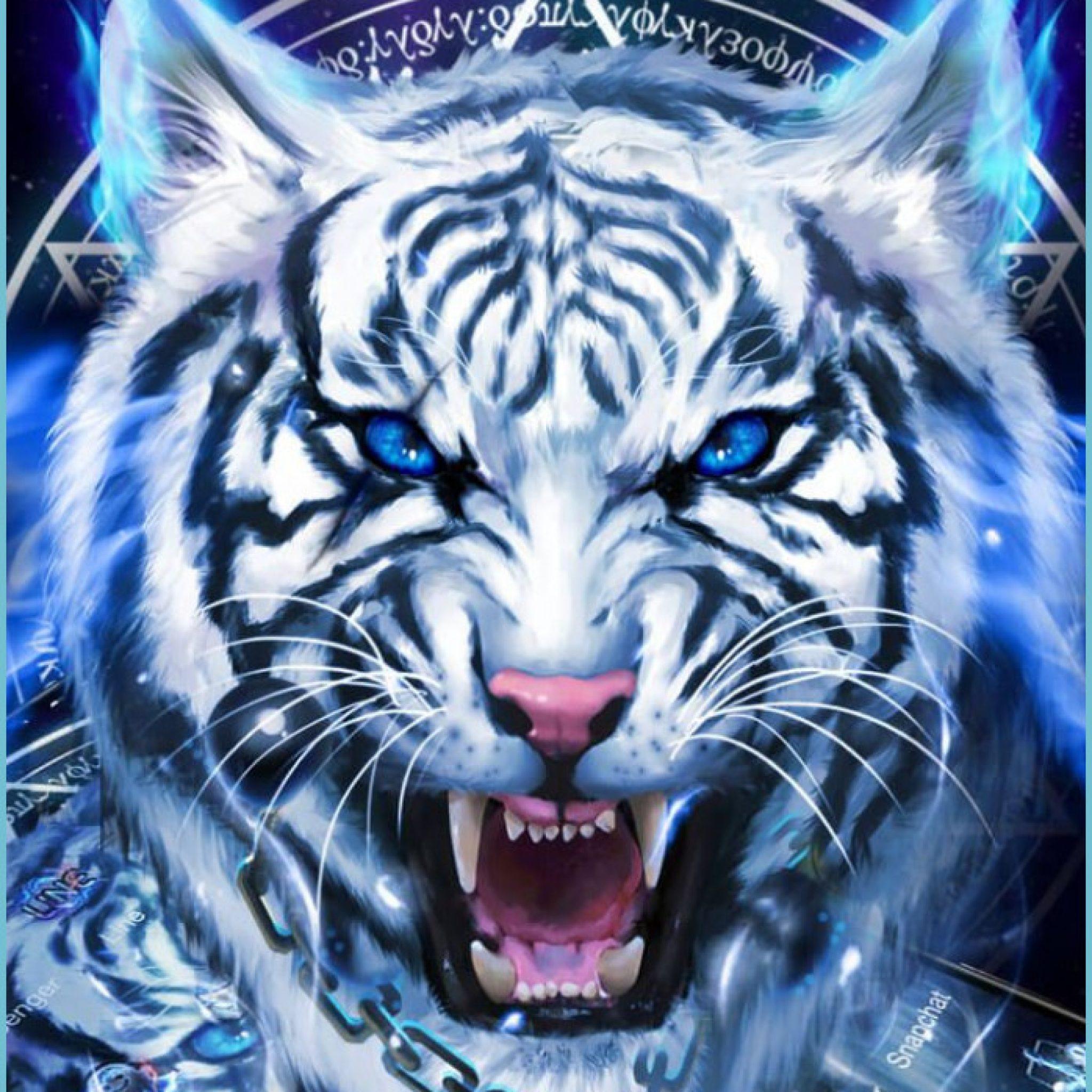 Ice Tiger Wallpapers - Top Free Ice Tiger Backgrounds - WallpaperAccess