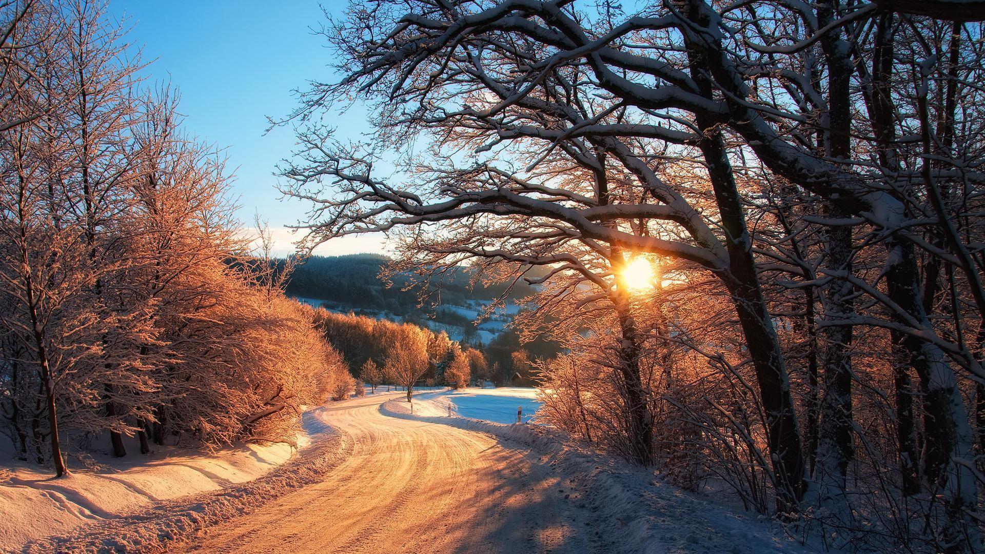 Winter Rural Wallpapers - Top Free Winter Rural Backgrounds ...