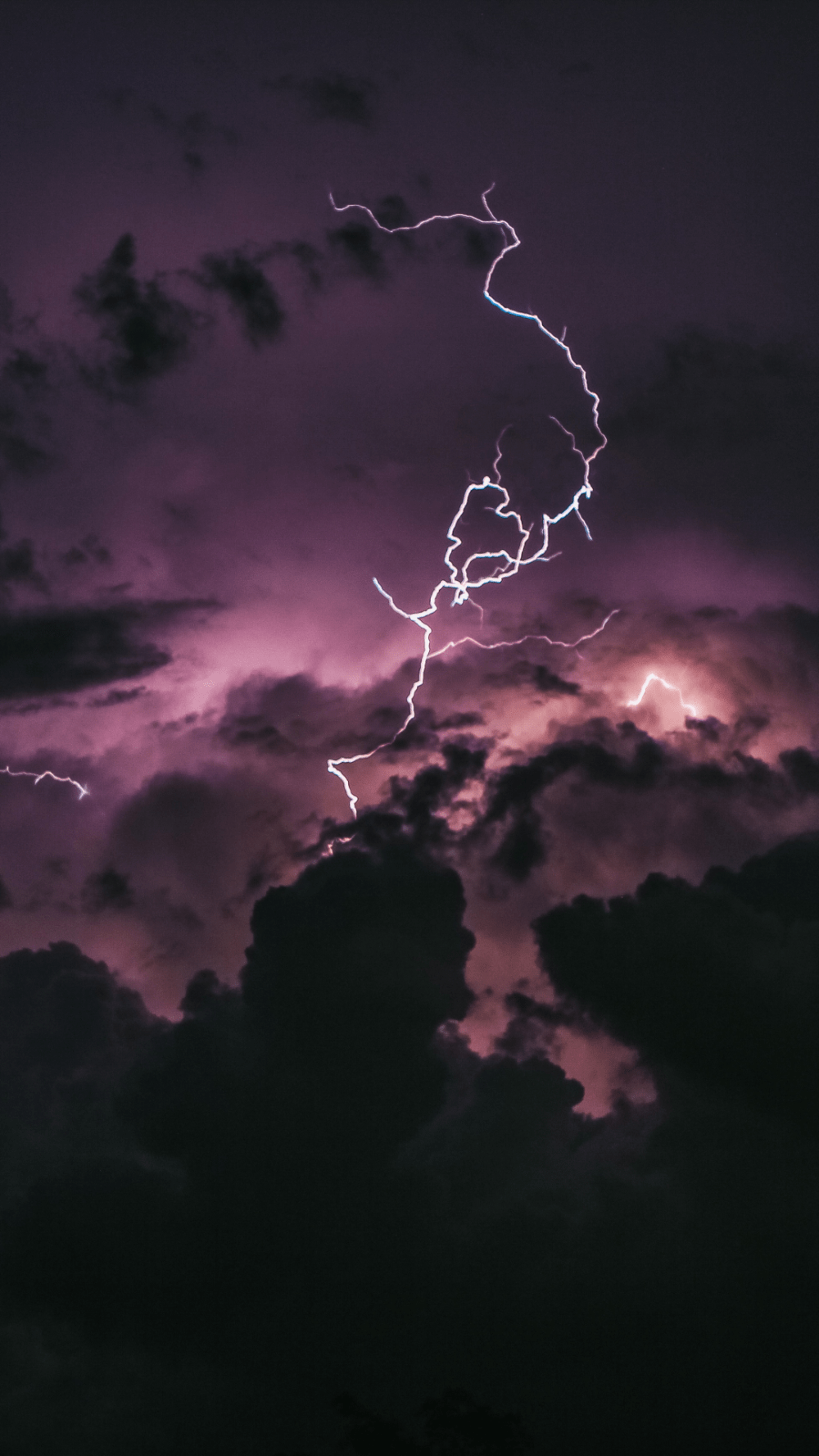 Purple Lightning Storm Wallpapers - Top Free Purple Lightning Storm ...