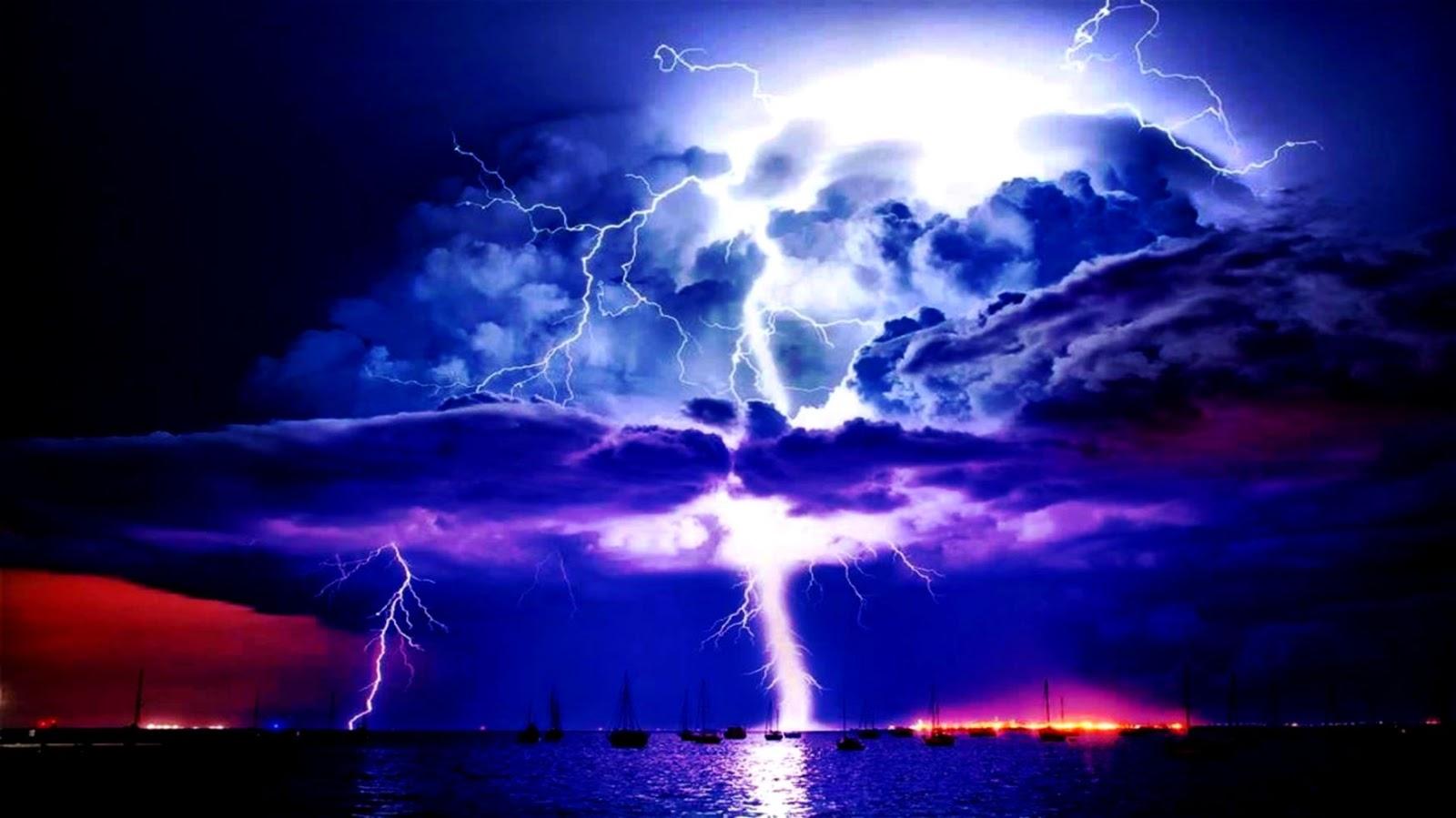 Purple Lightning Storm Wallpapers - Top Free Purple Lightning Storm ...