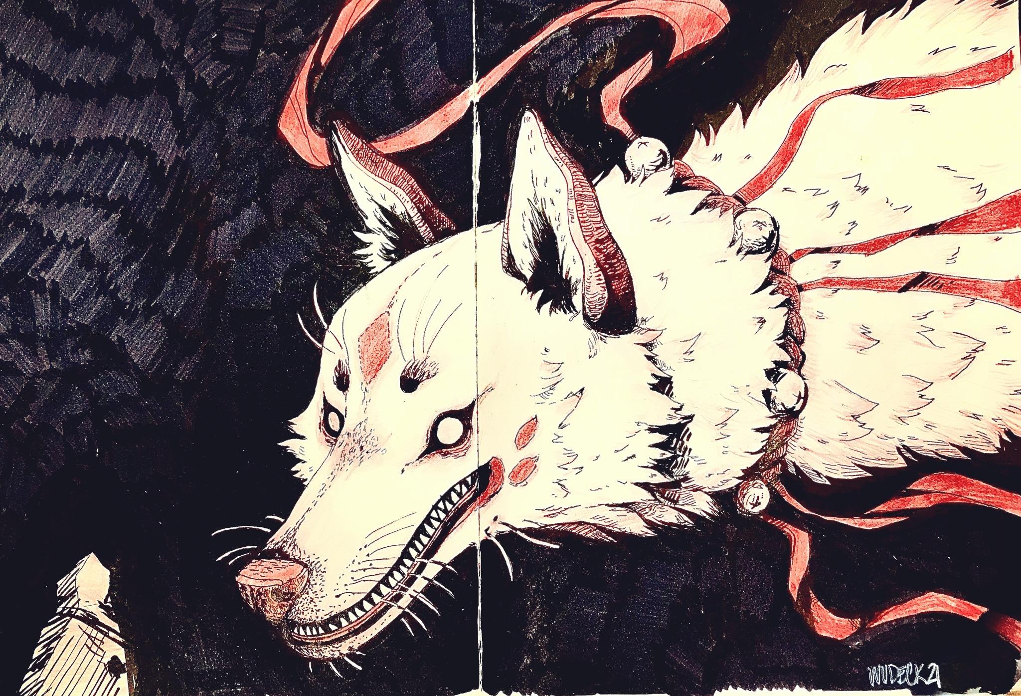 Japanese Wolf Wallpapers - Top Free Japanese Wolf Backgrounds ...