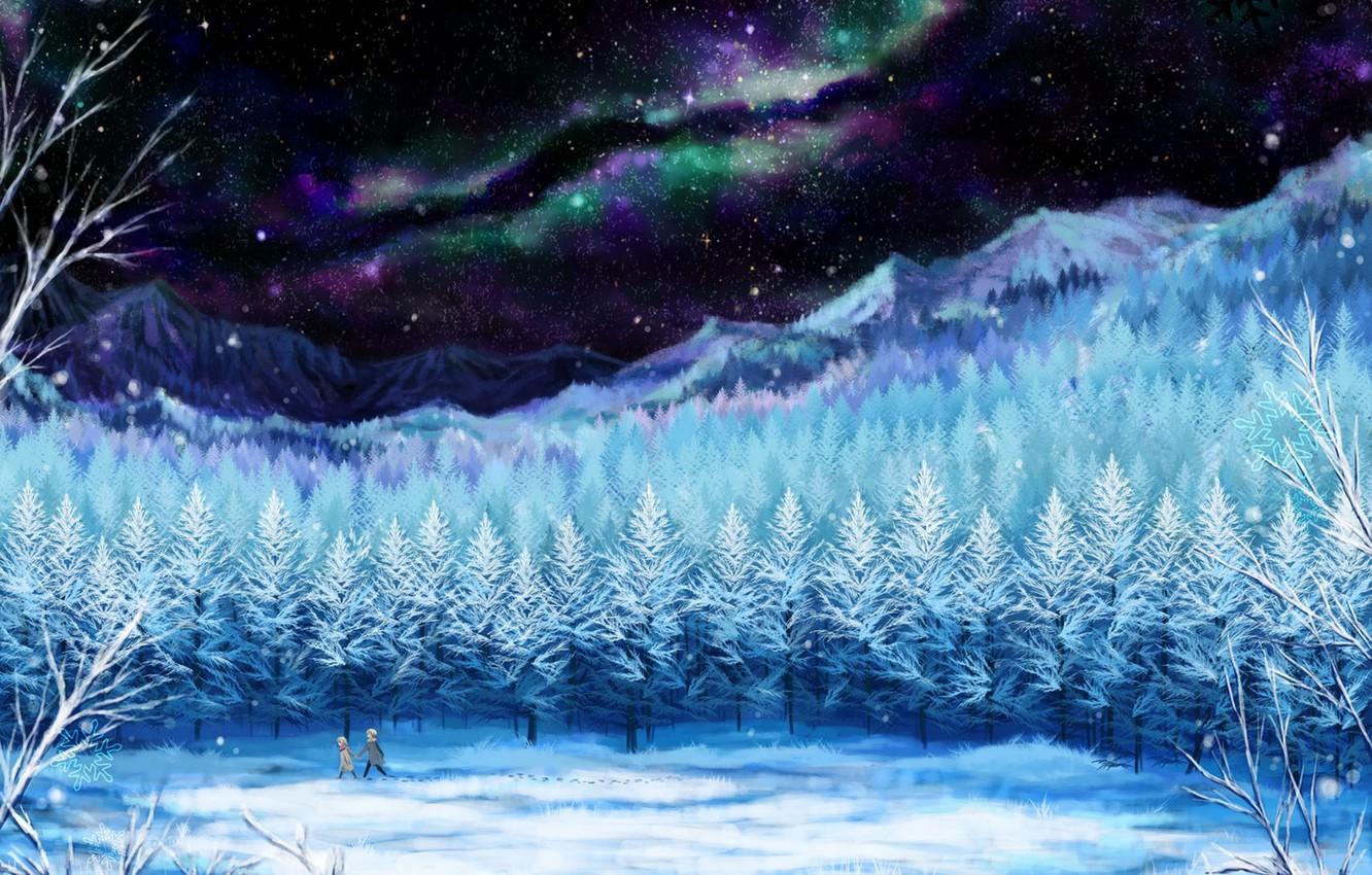 Anime Snow Scenery Wallpapers - Top Free Anime Snow Scenery Backgrounds ...