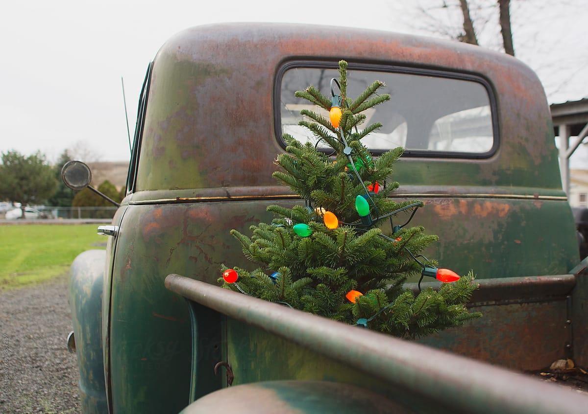 Vintage Truck Christmas Wallpapers - Top Free Vintage Truck Christmas ...