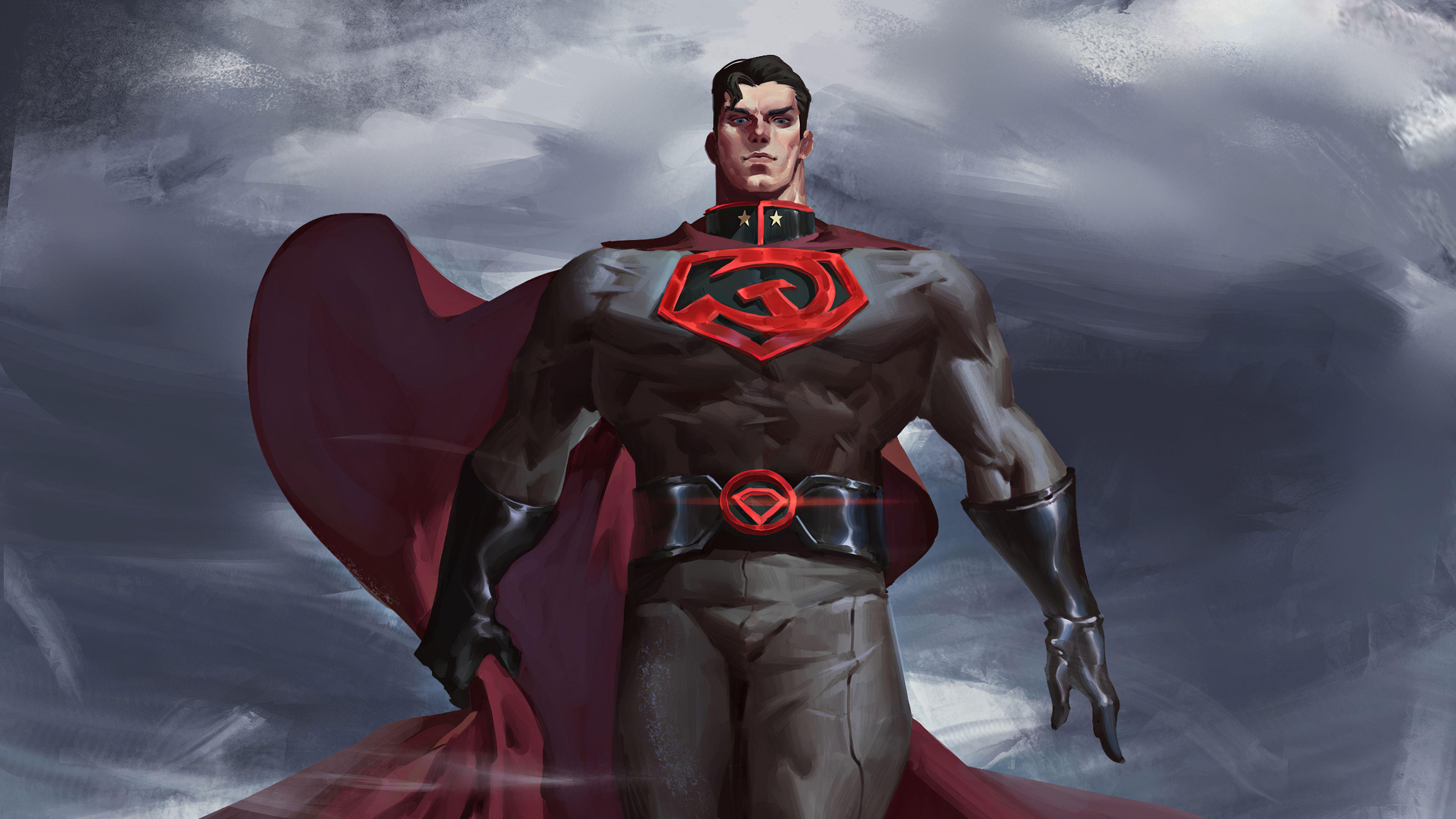 Red Superman Wallpapers - Top Free Red Superman Backgrounds ...