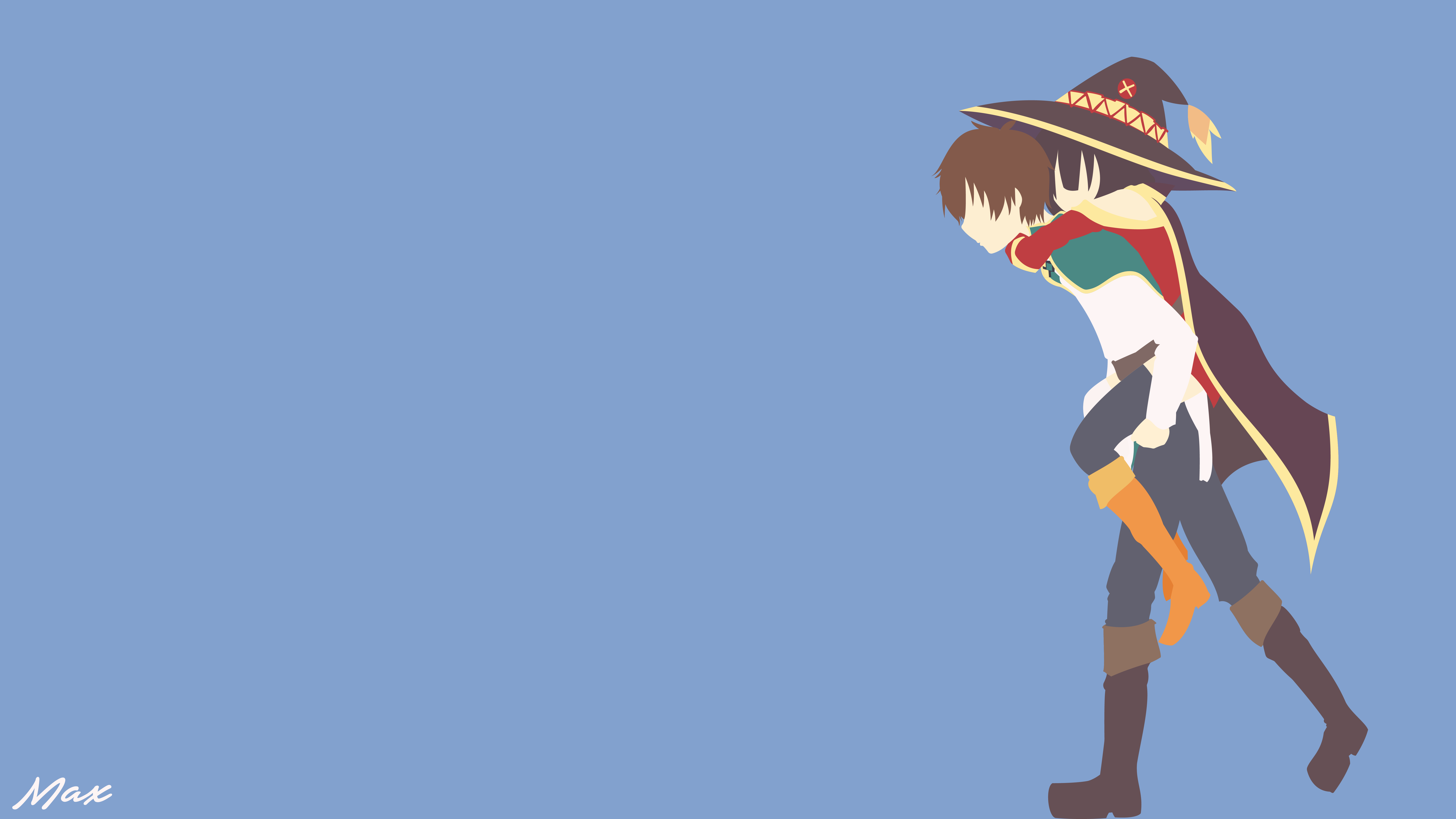 Megumin Minimalist Wallpapers - Top Free Megumin Minimalist Backgrounds ...