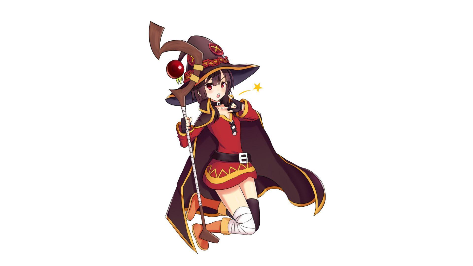 Megumin Minimalist Wallpapers - Top Free Megumin Minimalist Backgrounds ...
