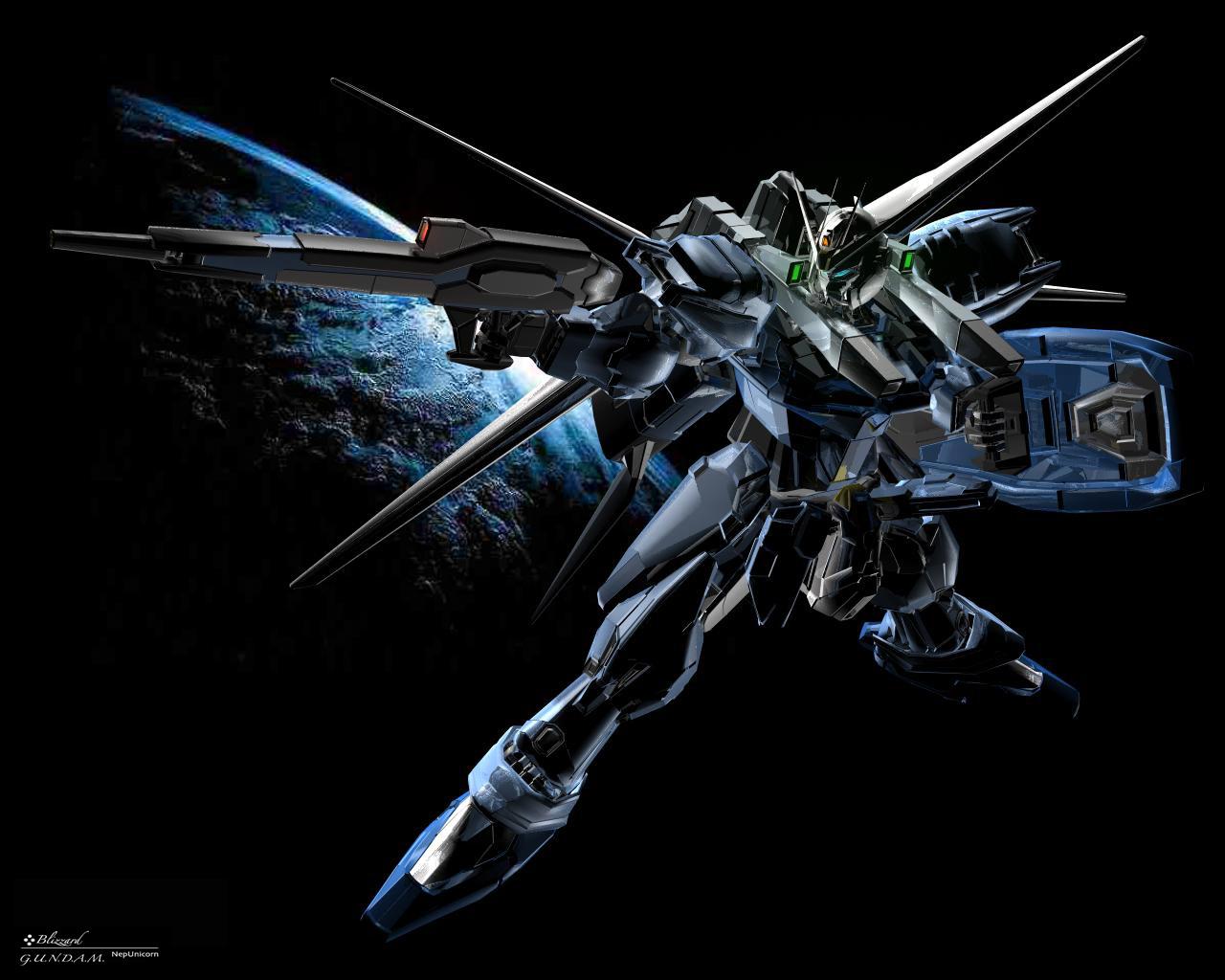 Black Gundam Wallpapers - Top Free Black Gundam Backgrounds ...