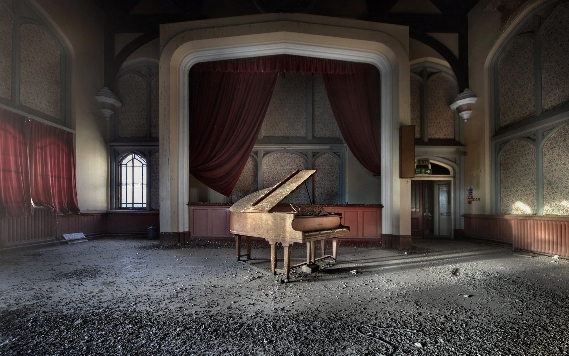 Abandoned Piano Wallpapers - Top Free Abandoned Piano Backgrounds ...