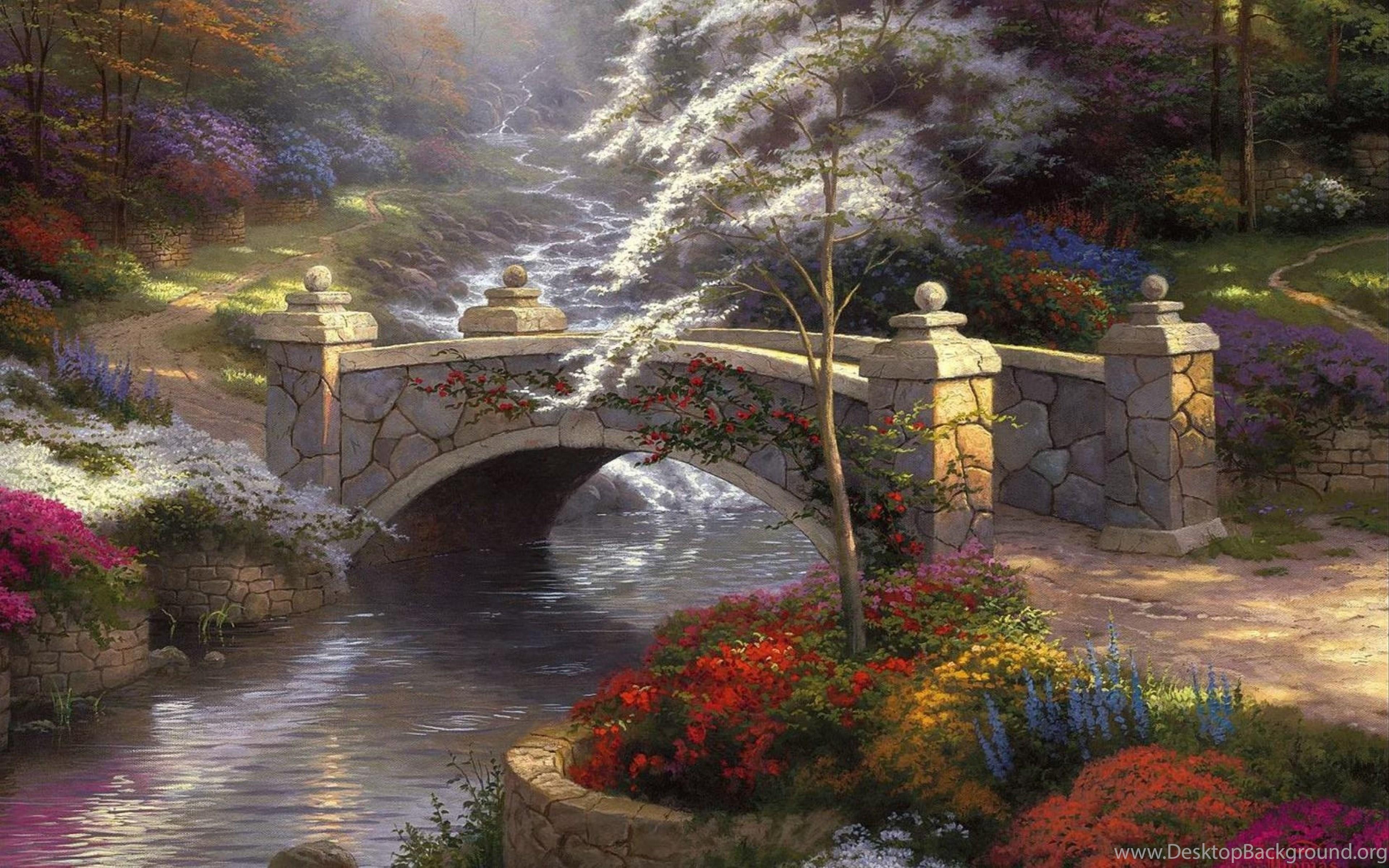 Spring Bridge Wallpapers - Top Free Spring Bridge Backgrounds ...
