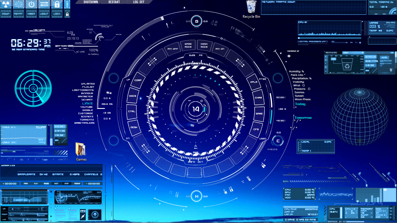 Jarvis Computer Wallpapers - Top Free Jarvis Computer Backgrounds ...