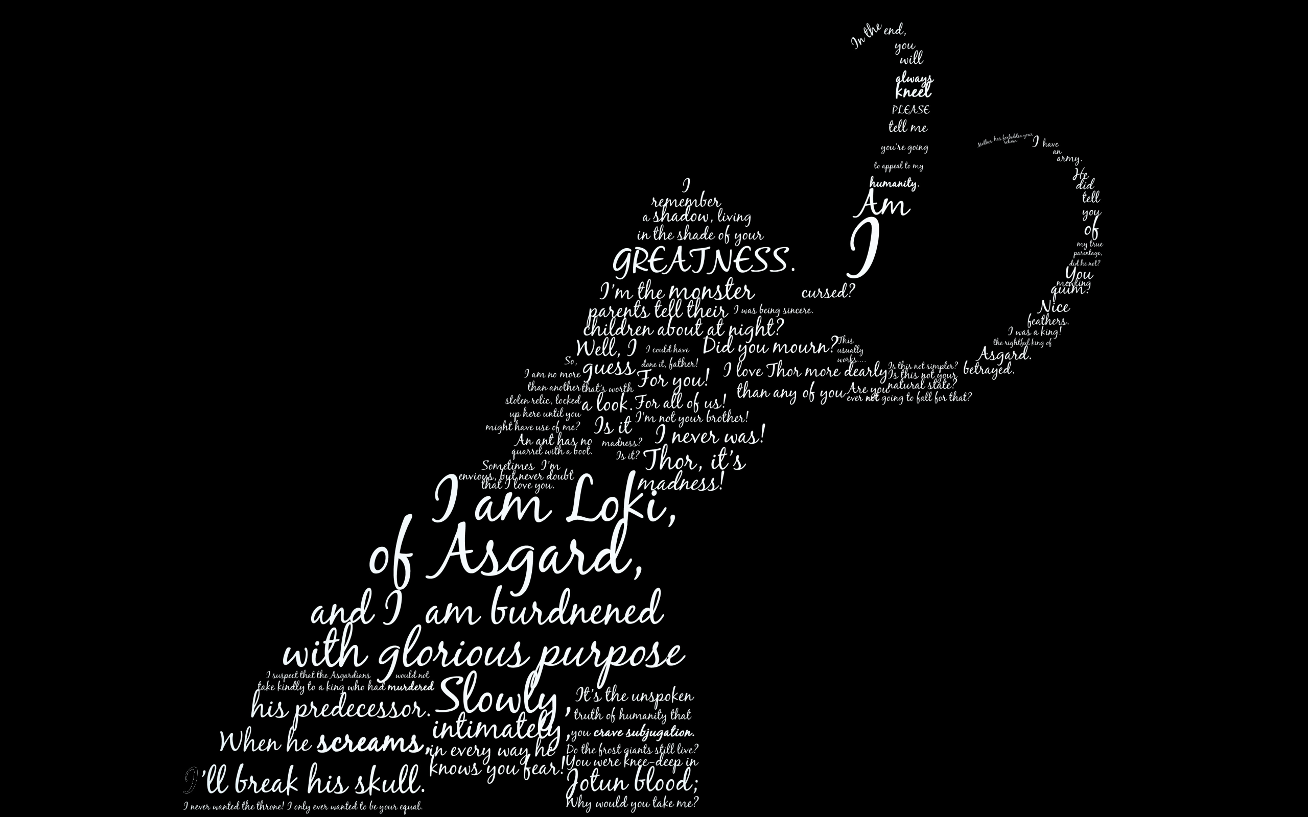 Loki Quote Wallpapers - Top Free Loki Quote Backgrounds - WallpaperAccess