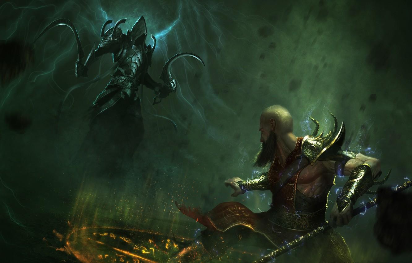 Diablo Monk Wallpapers - Top Free Diablo Monk Backgrounds - WallpaperAccess
