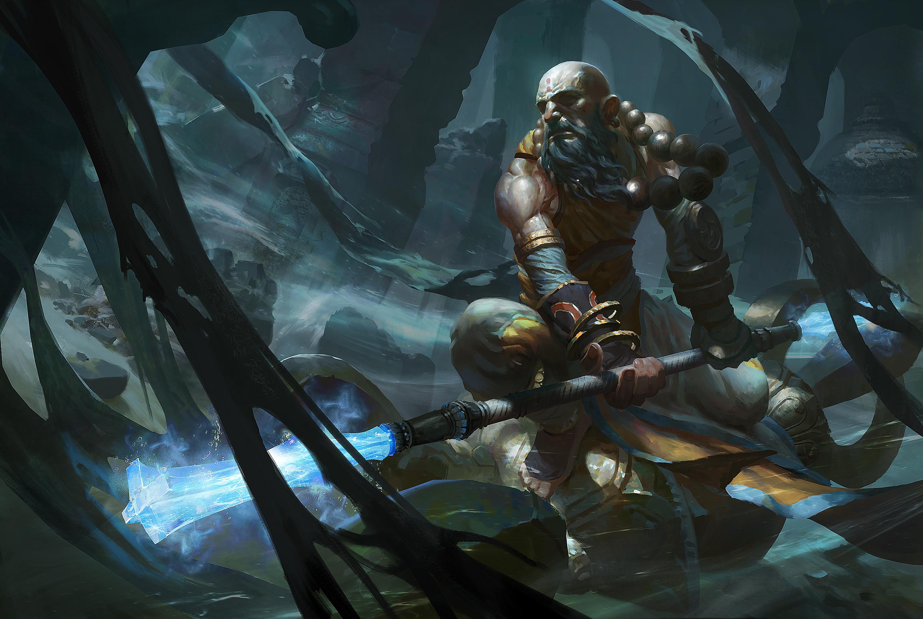 Diablo Monk Wallpapers - Top Free Diablo Monk Backgrounds - WallpaperAccess