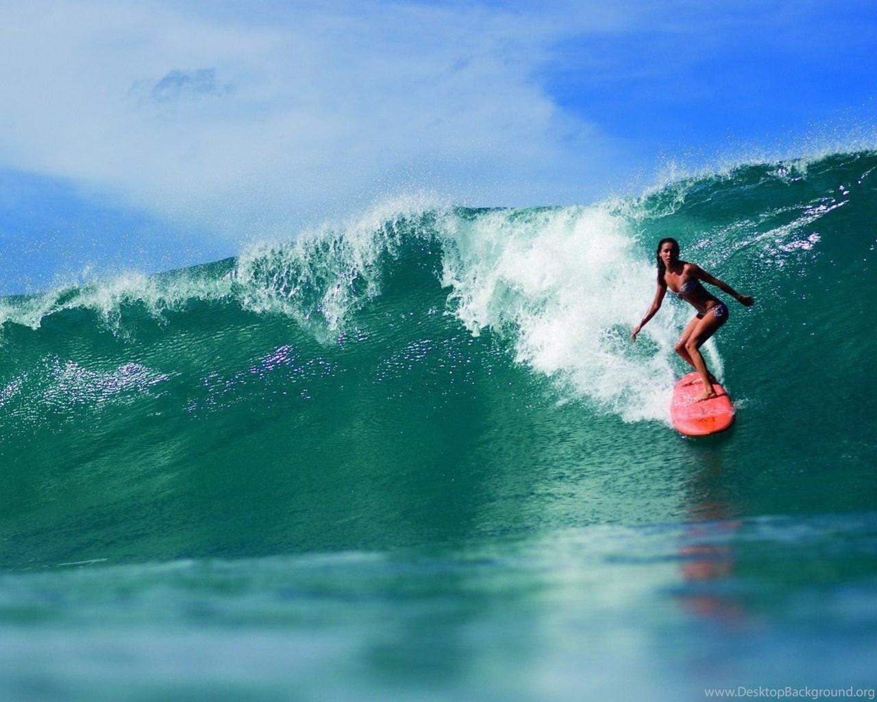 Woman Surfing HD Wallpapers - Top Free Woman Surfing HD Backgrounds ...